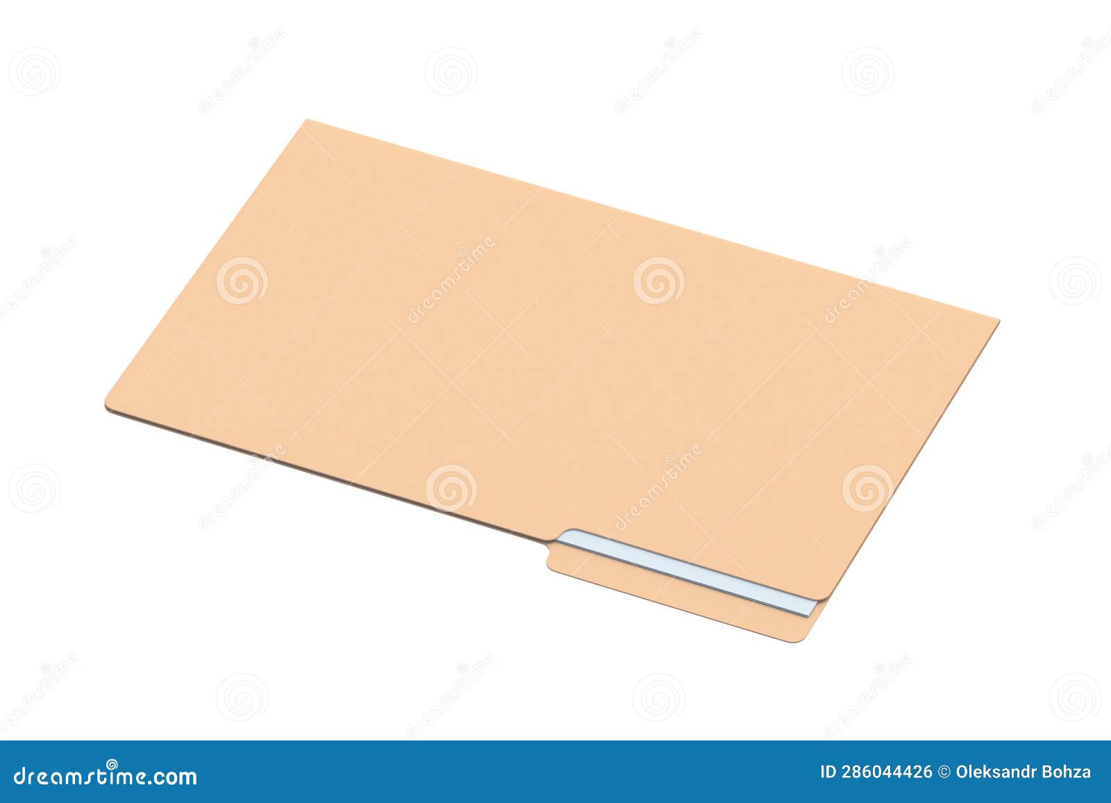 Paper Folder for Document Isolated on White Background Stock ...