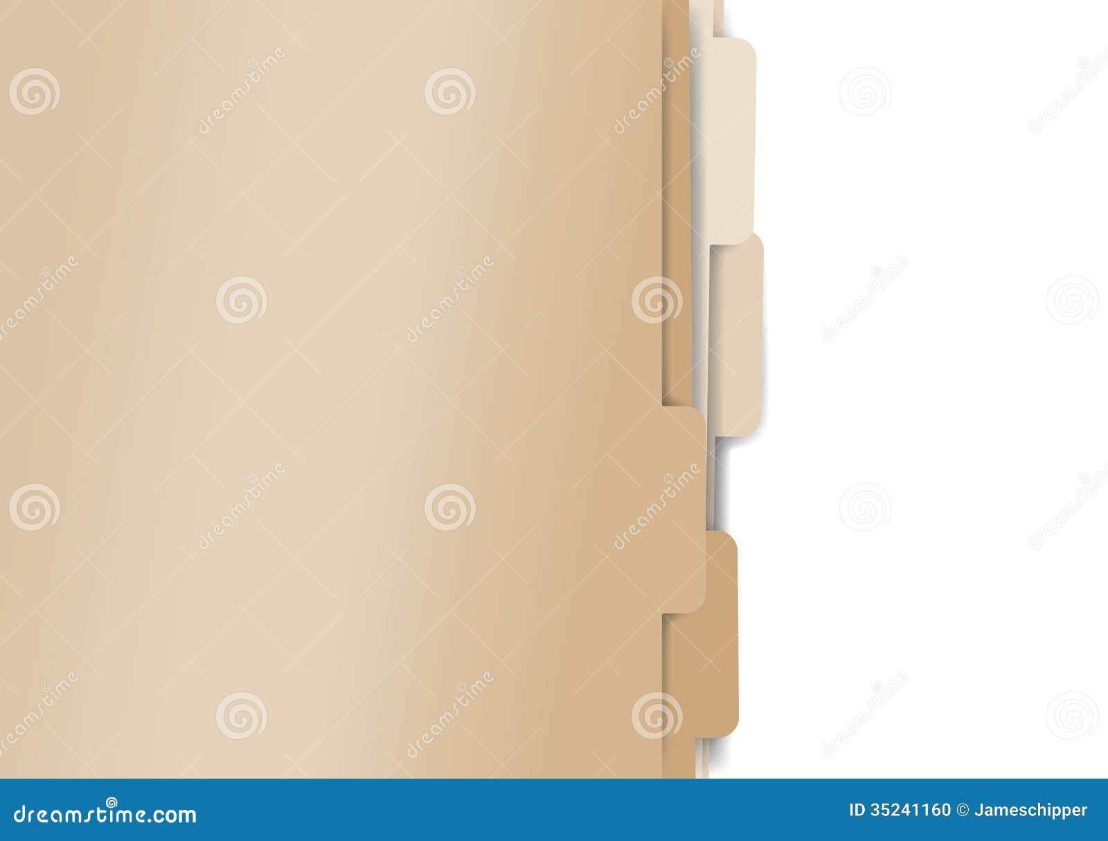 Paper folder files stock illustration. Illustration of document - 35241160
