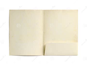 Paper folder stock image. Image of open, office, grunge - 42677207