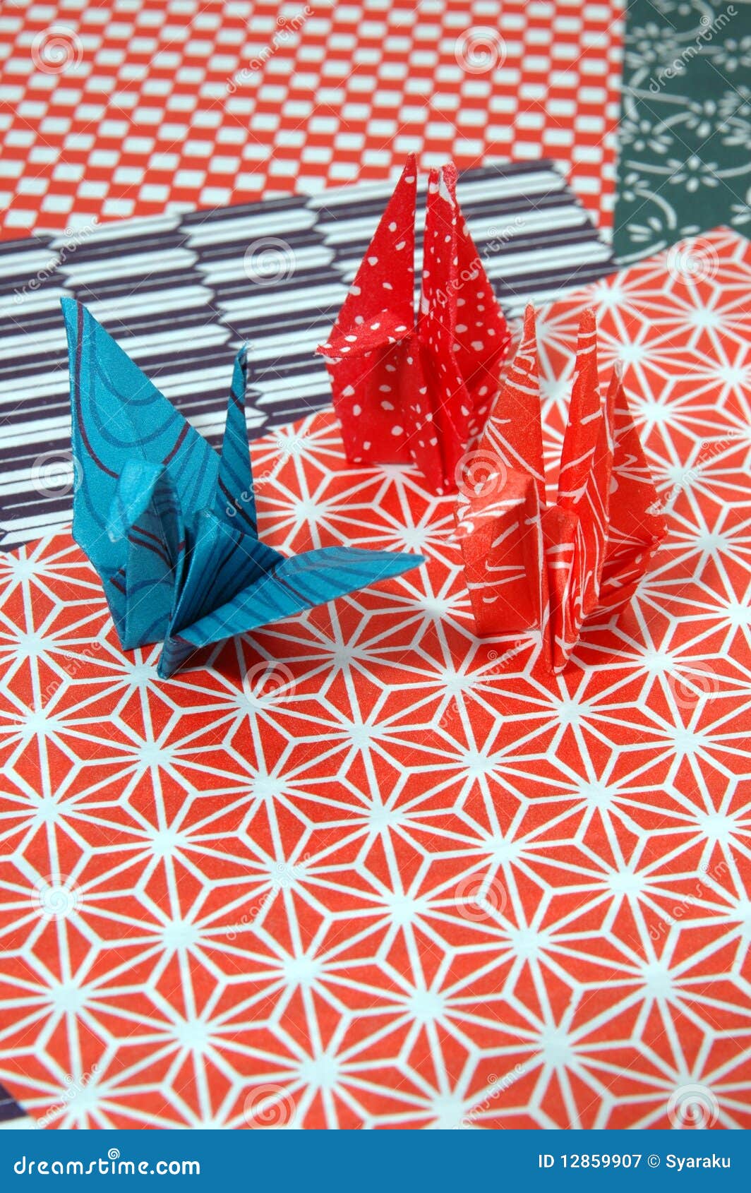 Paper folding stock image. Image of kimono, crane, craft - 12859907