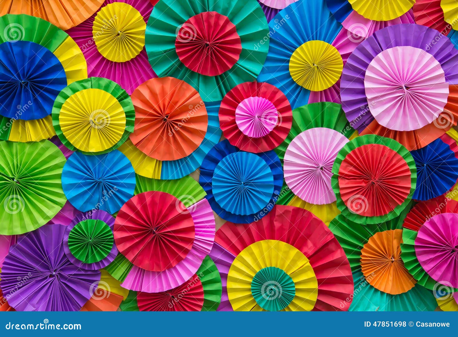 Paper Folding Multicolored Abstract for Background Stock Photo - Image ...