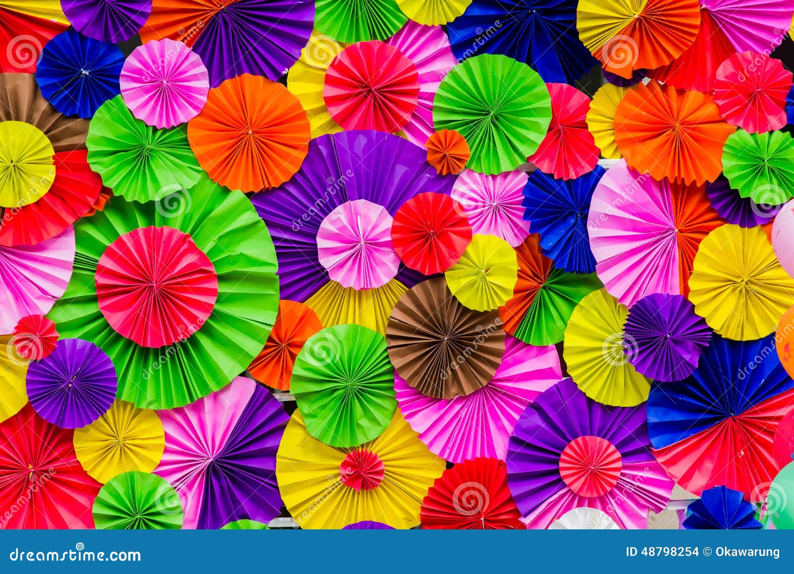 Paper folding Multicolored stock photo. Image of filigree - 48798254