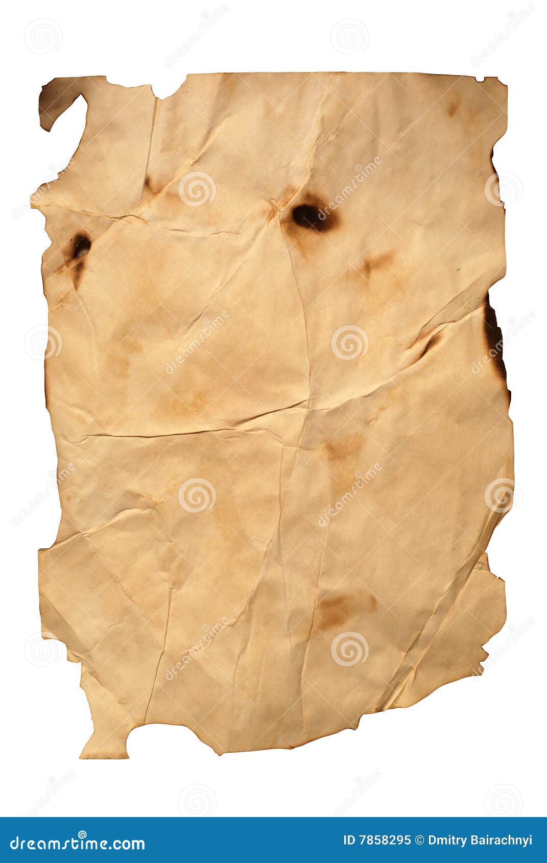 Paper with fracture stock image. Image of hole, messy - 7858295