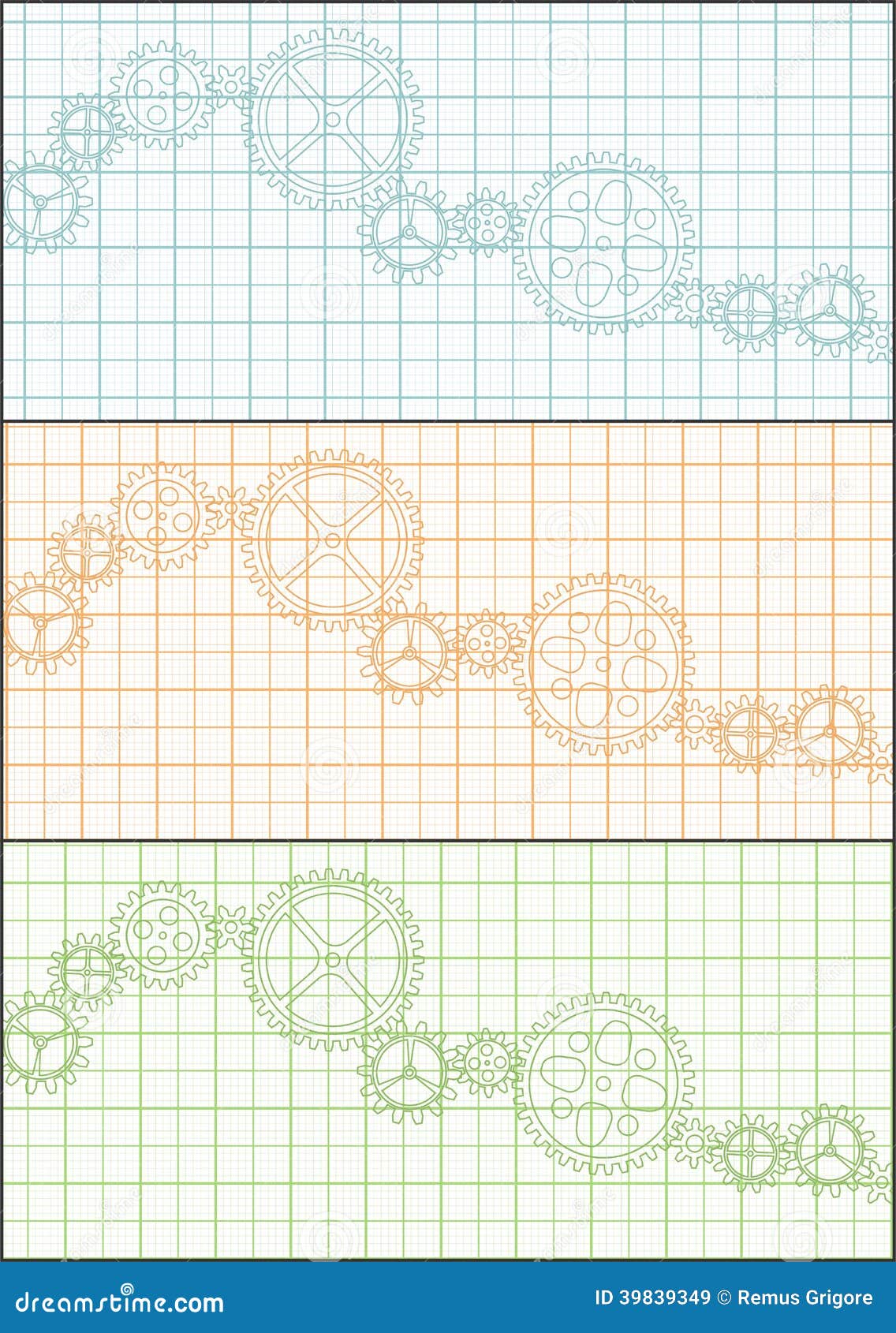 Paper Graph Banner - Cdr Format Stock Vector - Illustration of drawing ...