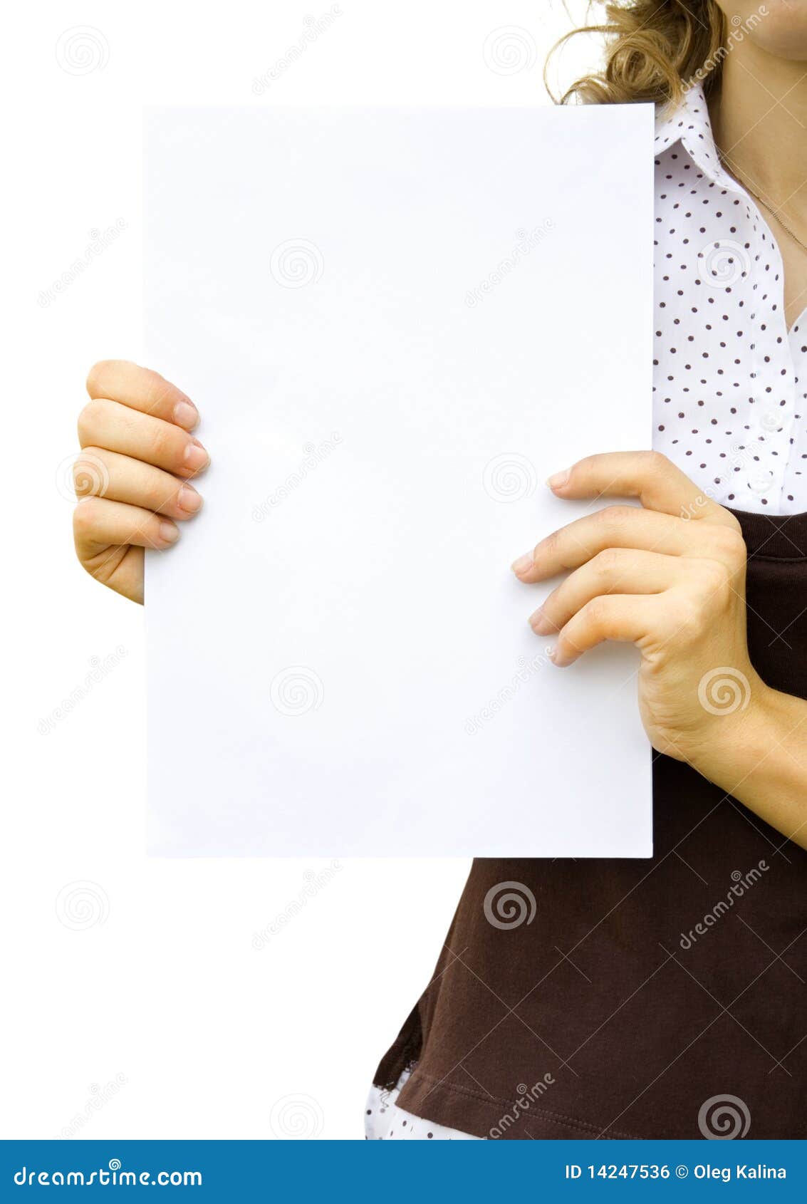 Paper in hand stock photo. Image of document, commercial - 14247536