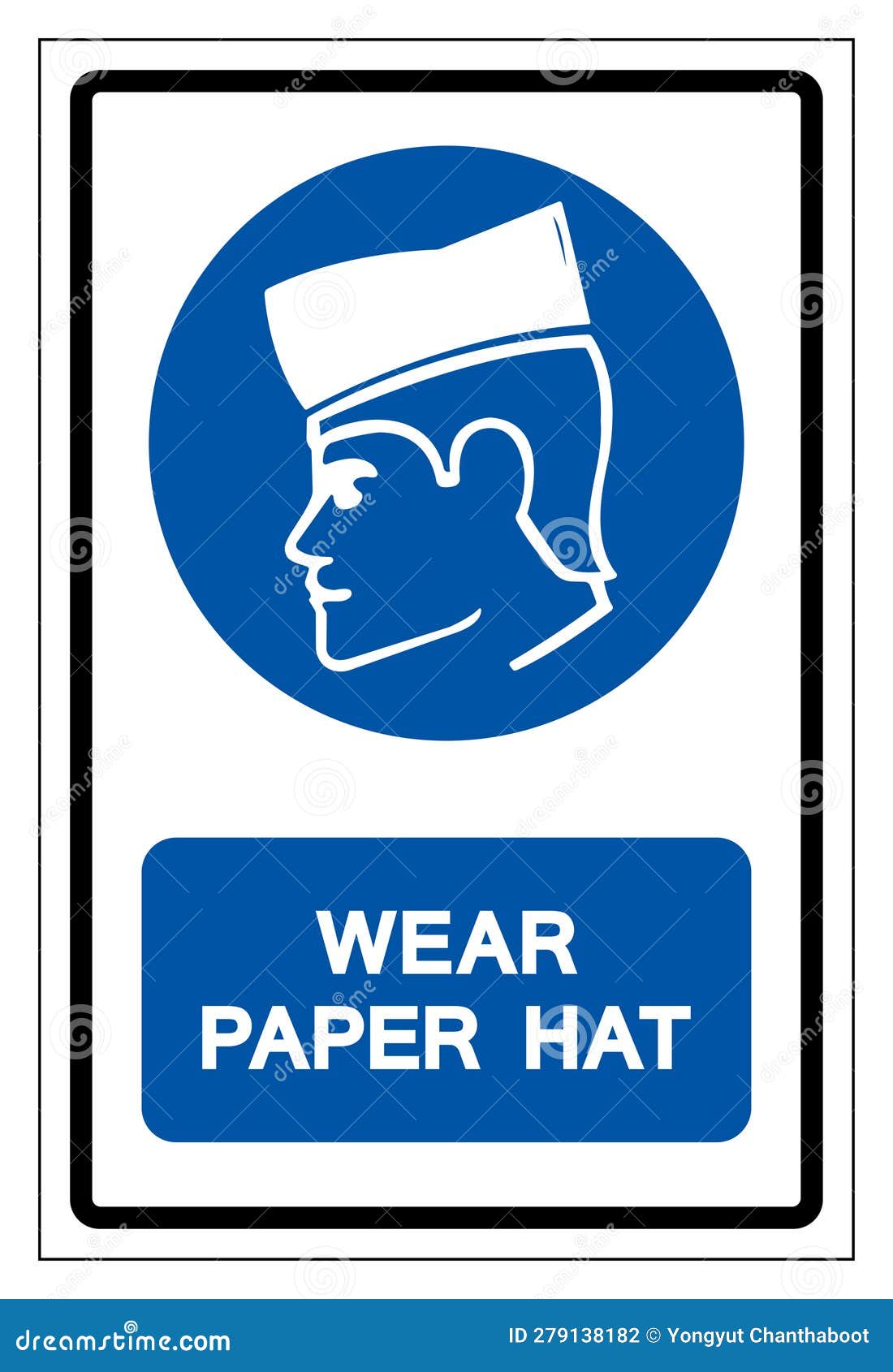 Paper Hat Symbol Sign ,Vector Illustration, Isolate on White Background ...