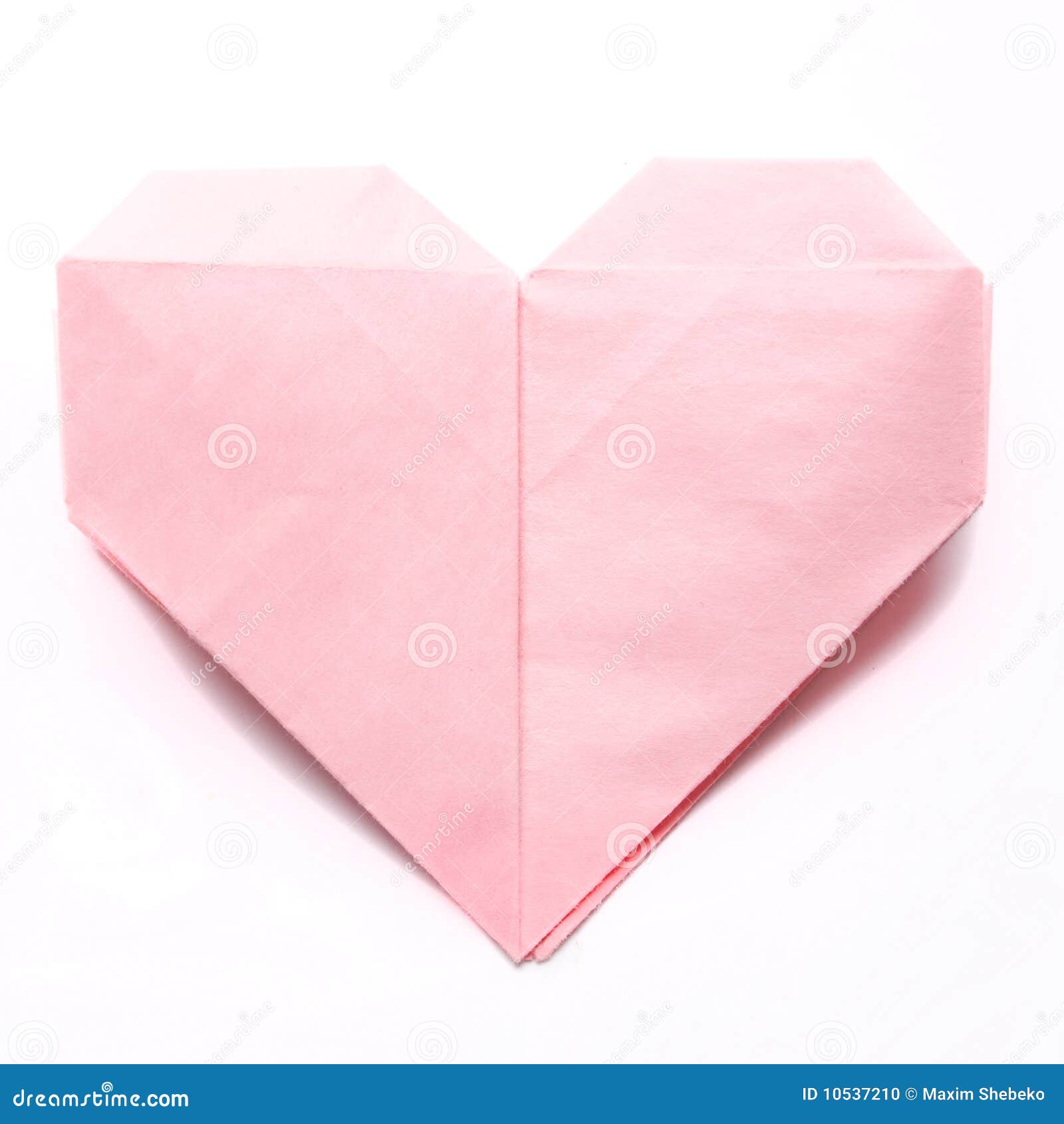 Paper heart stock photo. Image of valentine, macro, sign - 10537210