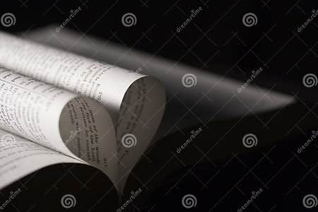 Paper Heart stock image. Image of writing, paper, romantic - 3989747