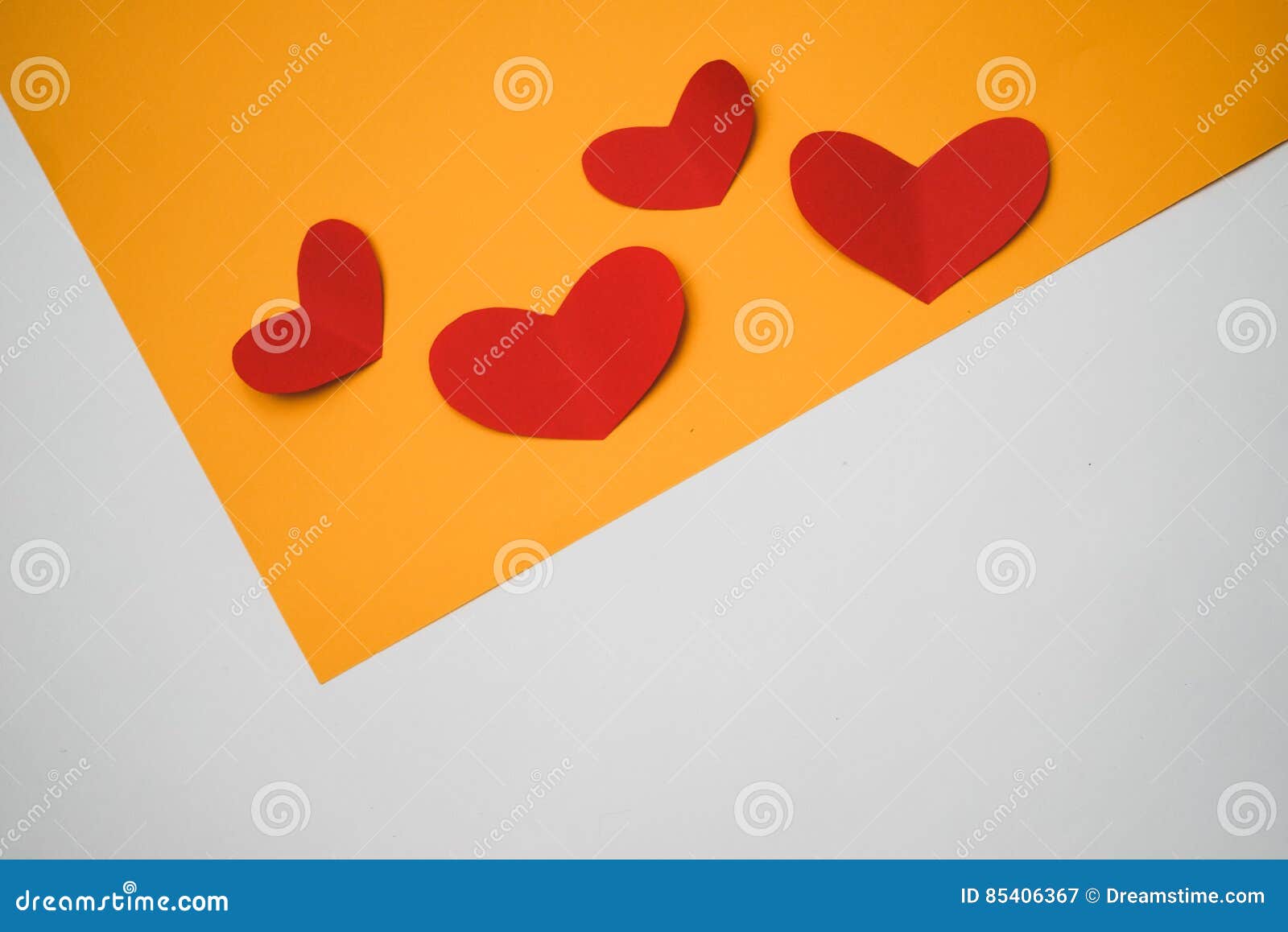 Paper Heart Made with Hands Stock Image - Image of label, heart: 85406367