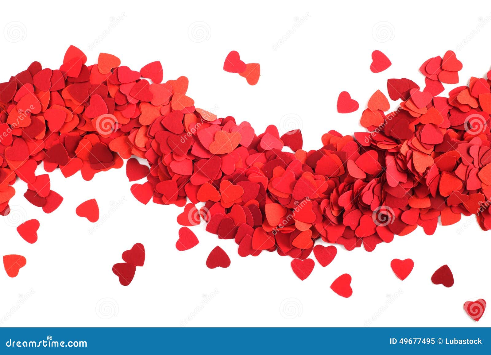 Paper hearts frame stock image. Image of beautiful, background - 49677495