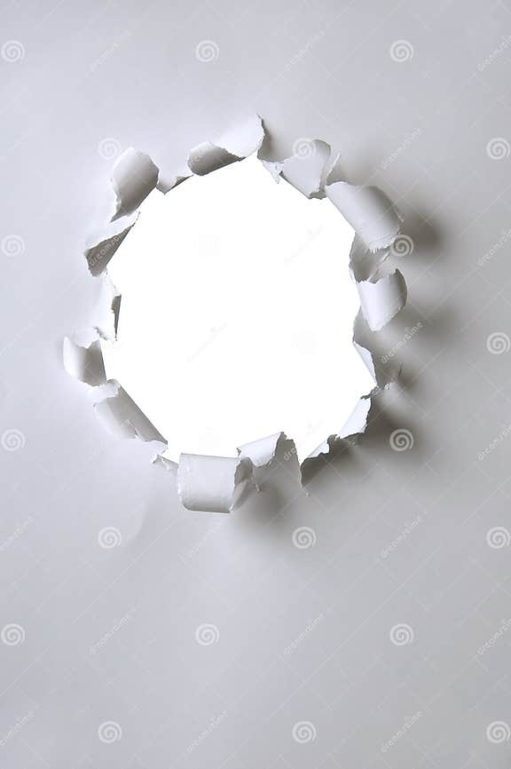 Paper with Hole stock image. Image of worn, background - 2282143