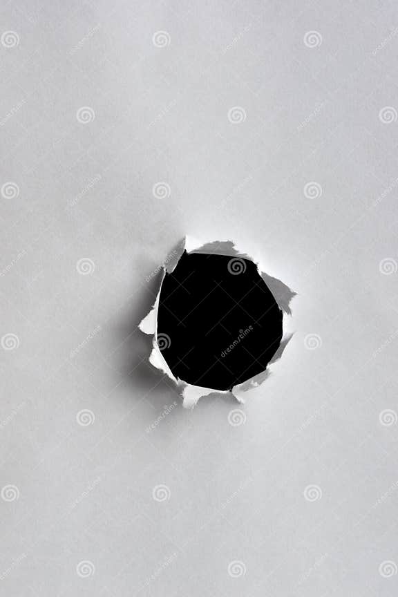 Paper hole stock image. Image of open, copy, blank, circle - 2605943