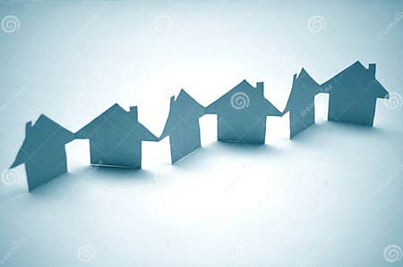 Paper home stock image. Image of backdrop, construction - 8796283