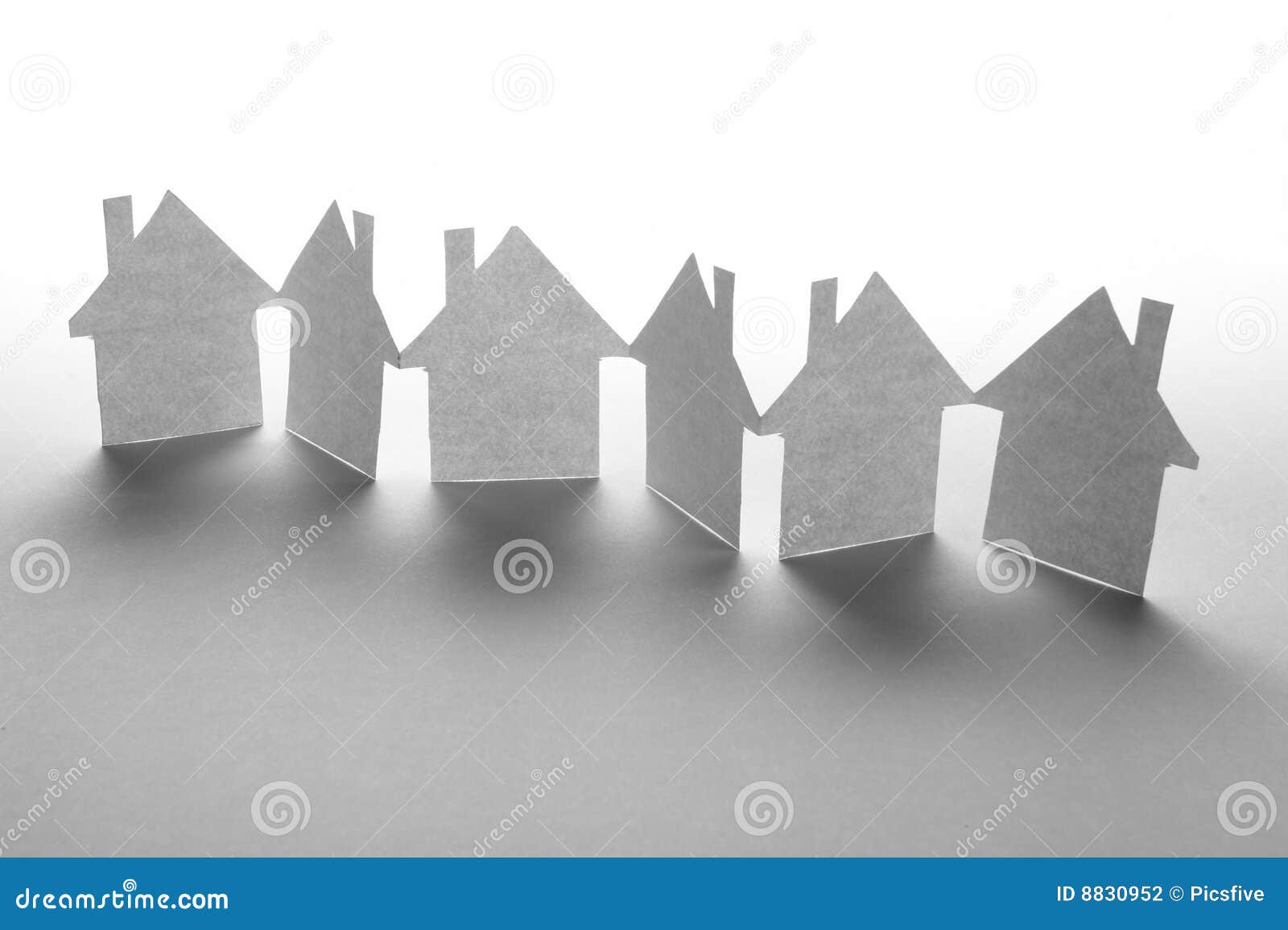 Paper house stock photo. Image of everyday, closeup, house - 8830952