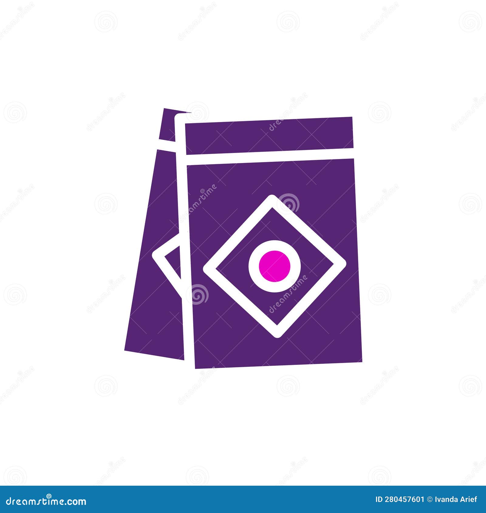 Paper Icon Solid Purple Pink Colour Chinese New Year Symbol Perfect ...