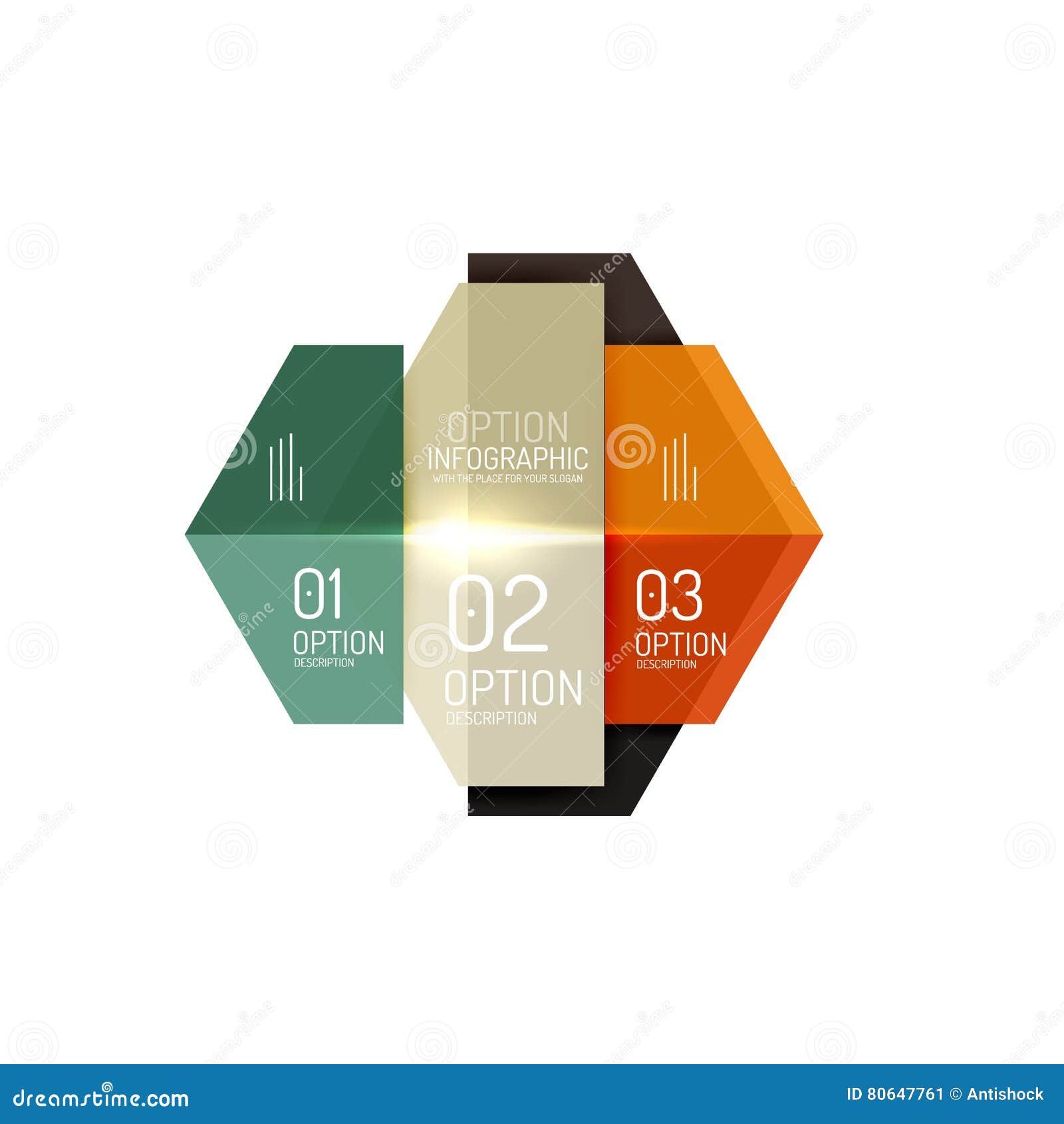 Paper Infographic Layout Design Templates Stock Vector - Illustration ...