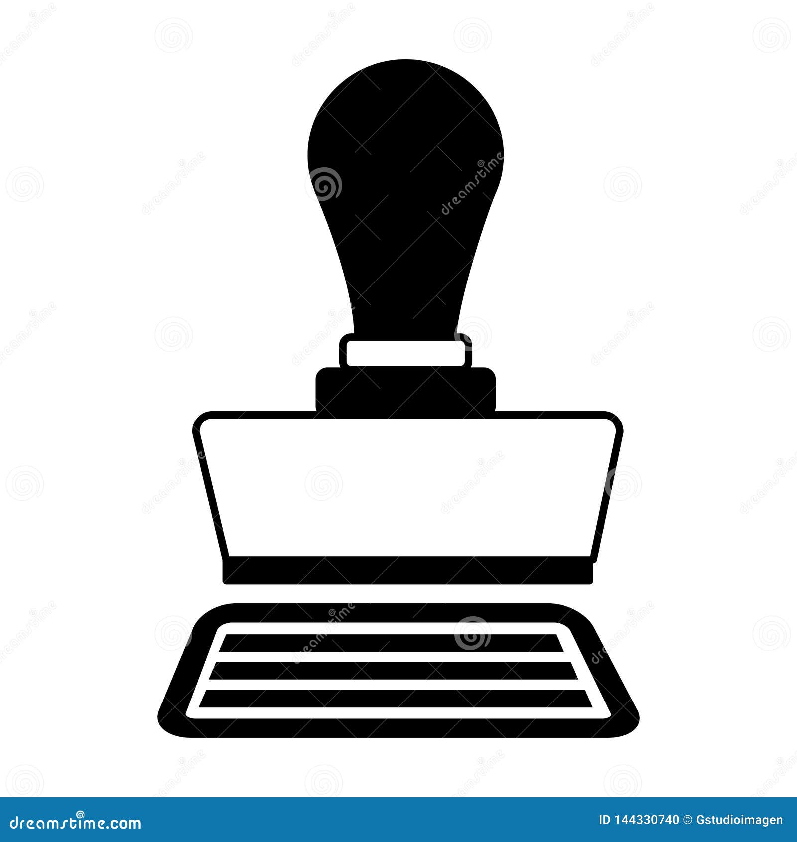 Invoice Paid Stamp Shows Payment Of Bills Stock Photo | CartoonDealer ...