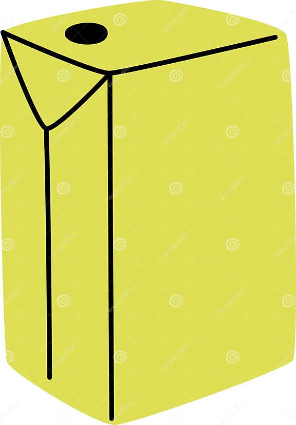 Paper Juice Box stock illustration. Illustration of product - 328748323