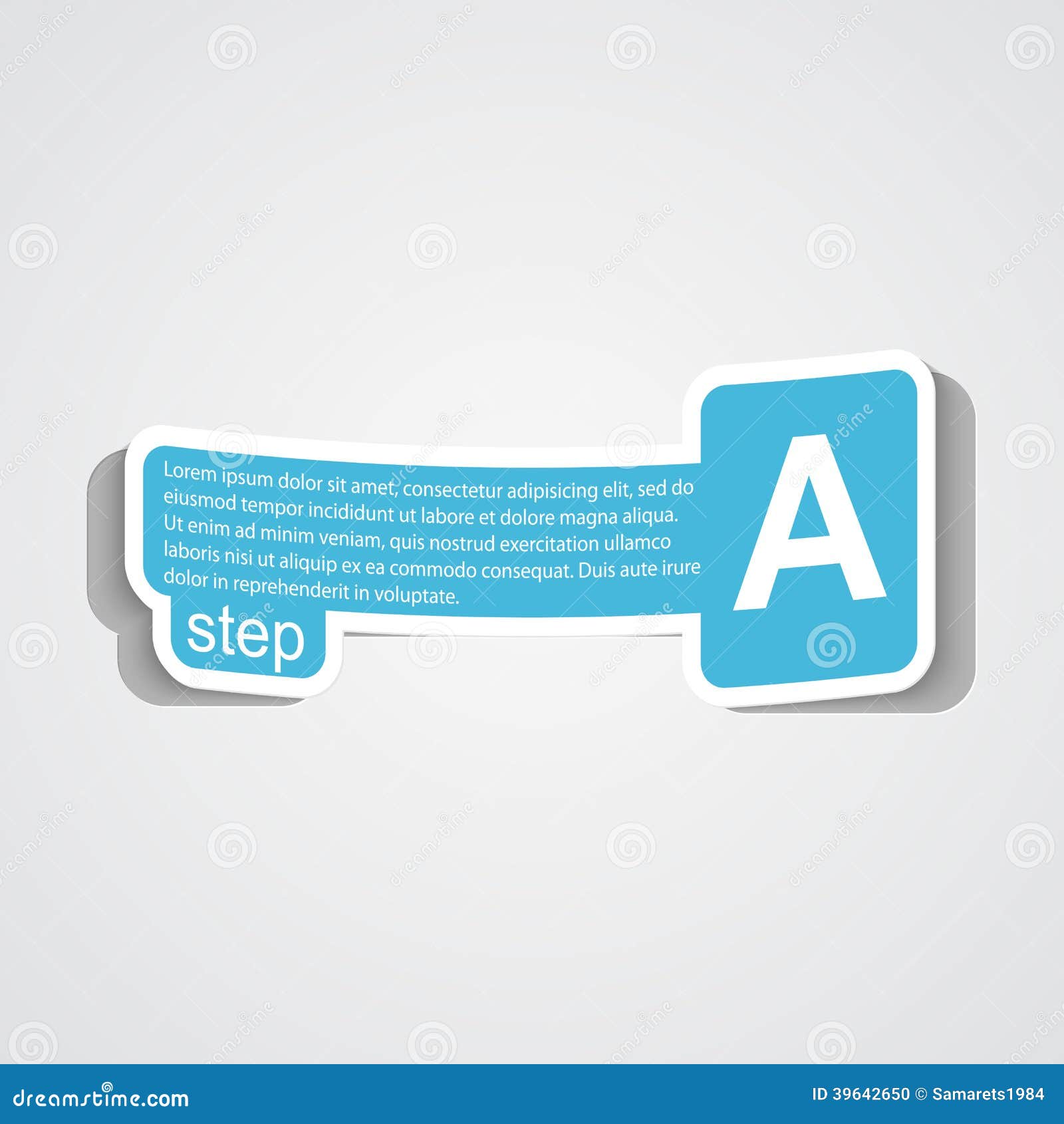Paper Key Design Element Infographic. Stock Vector - Illustration of ...