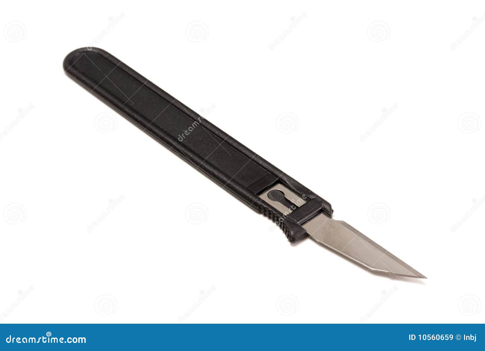 Paper knife stock image. Image of black, metal, construction - 10560659