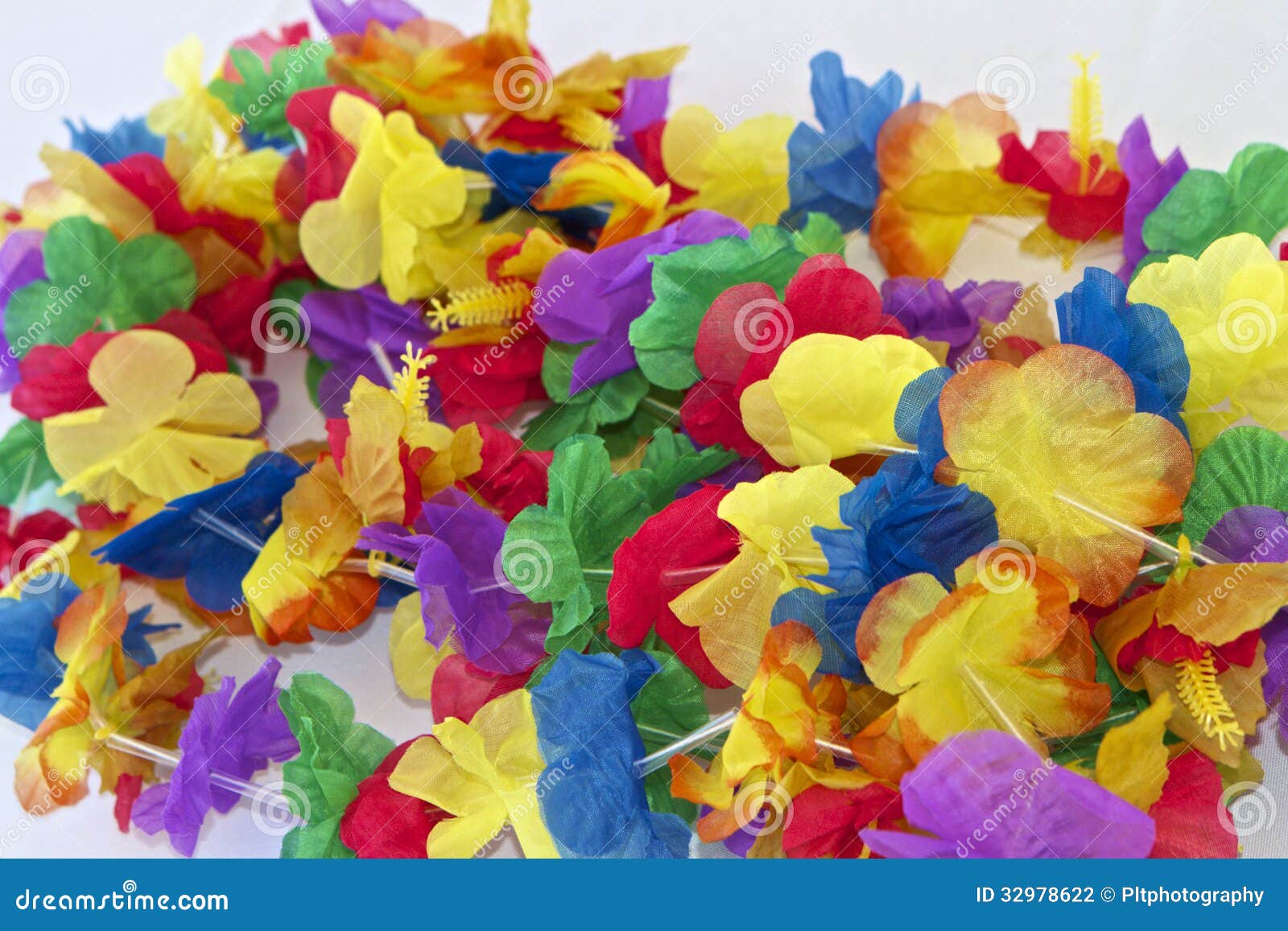 Paper Leis stock photo. Image of leis, party, pseudo - 32978622