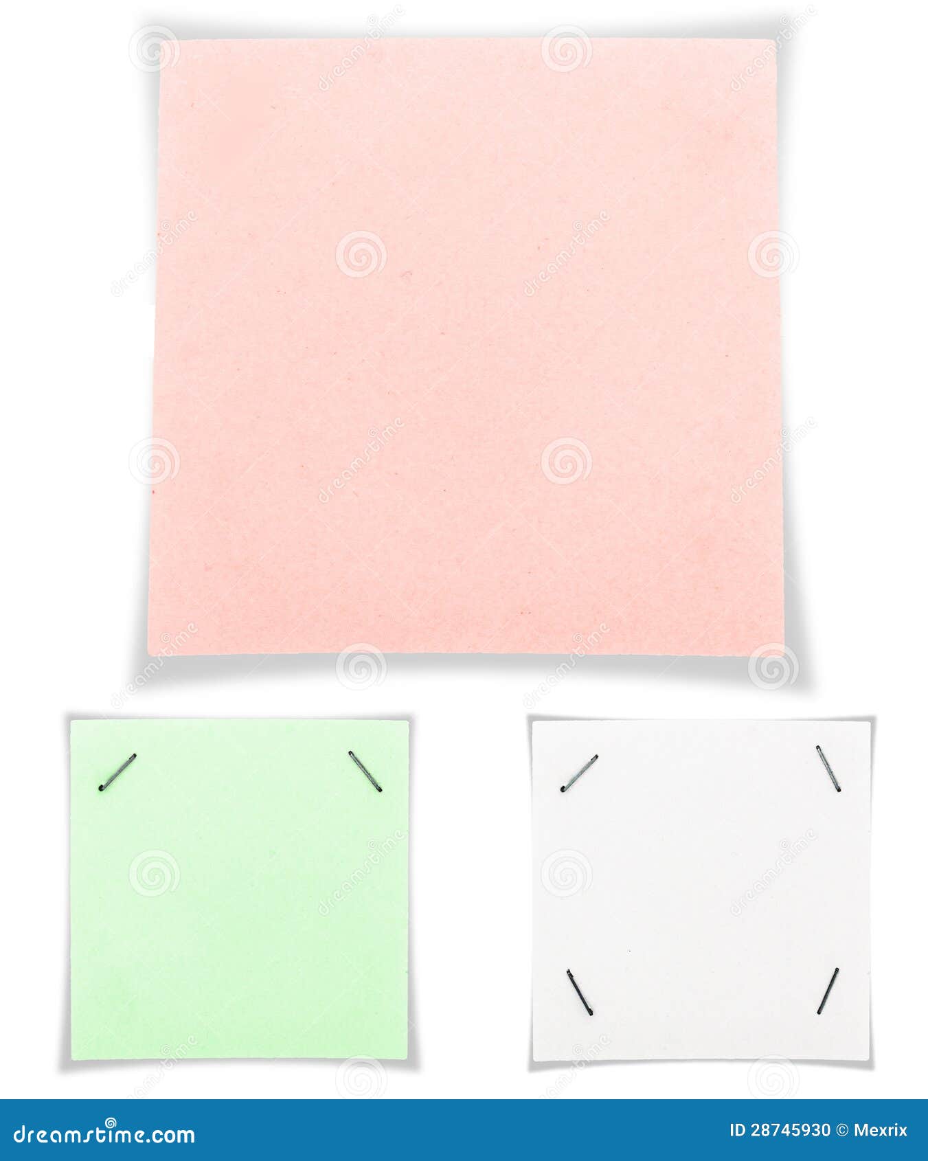 Paper lists stock photo. Image of office, binder, memo - 28745930