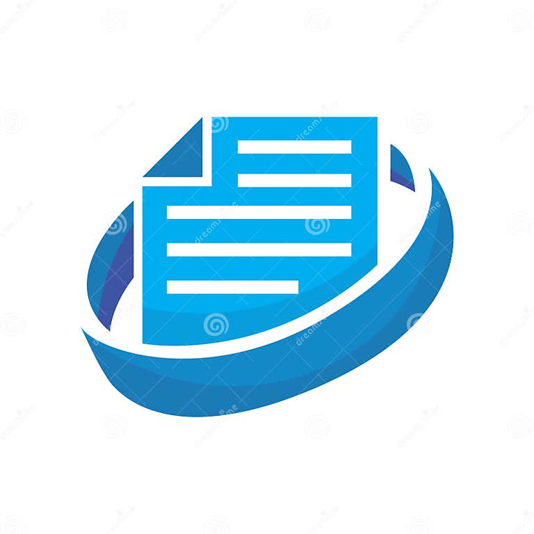 Paper Logo Vector Element. Paper Logo Template Stock Vector ...