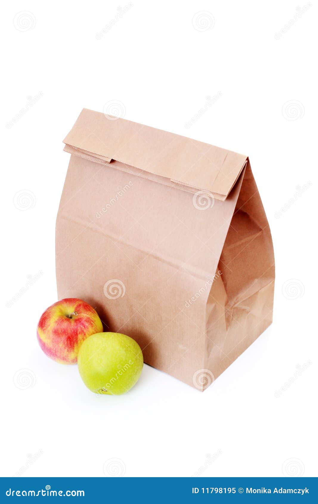 Paper lunch bag stock image. Image of shot, sack, food - 11798195