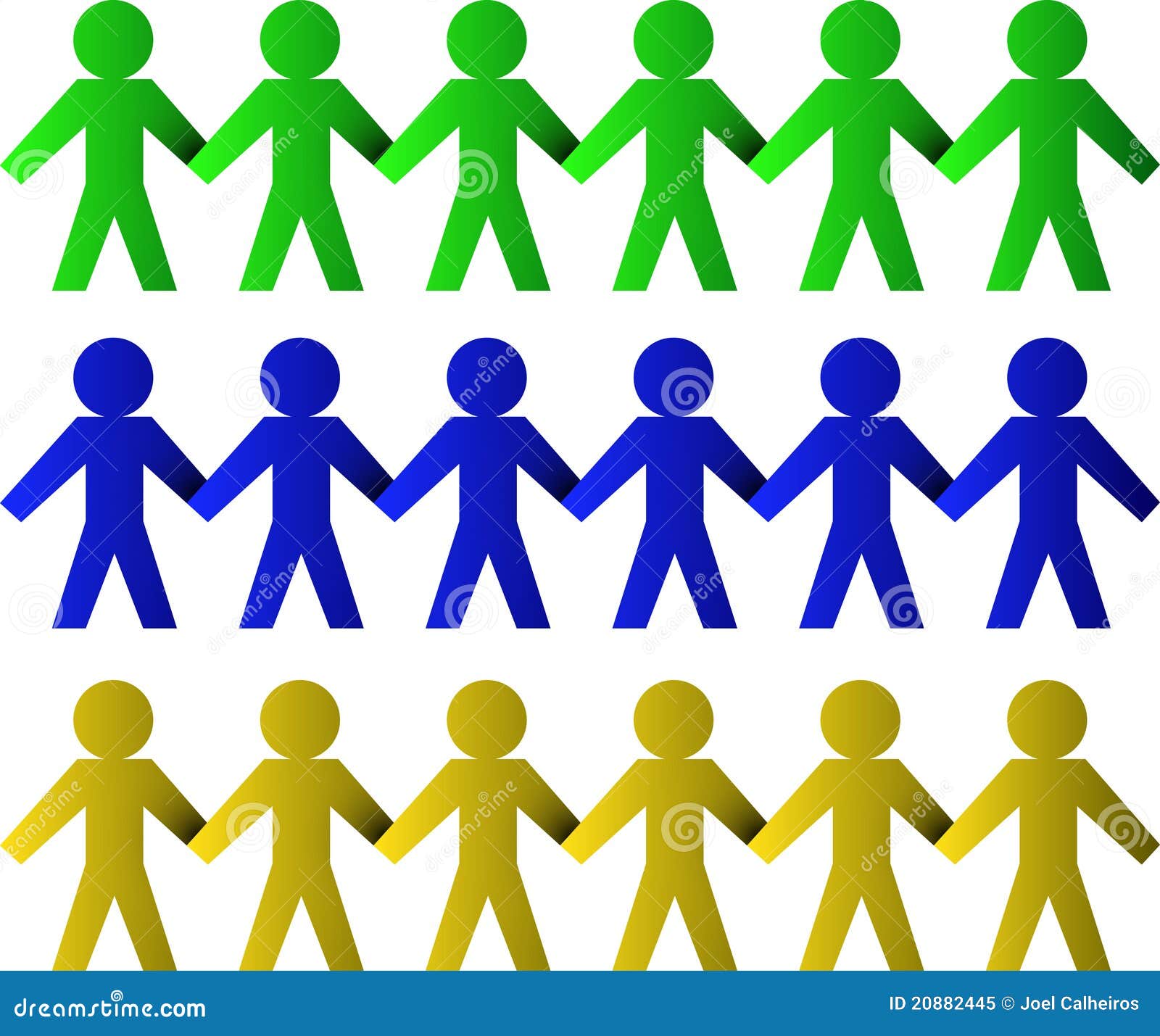 Paper man stock illustration. Illustration of holding - 20882445