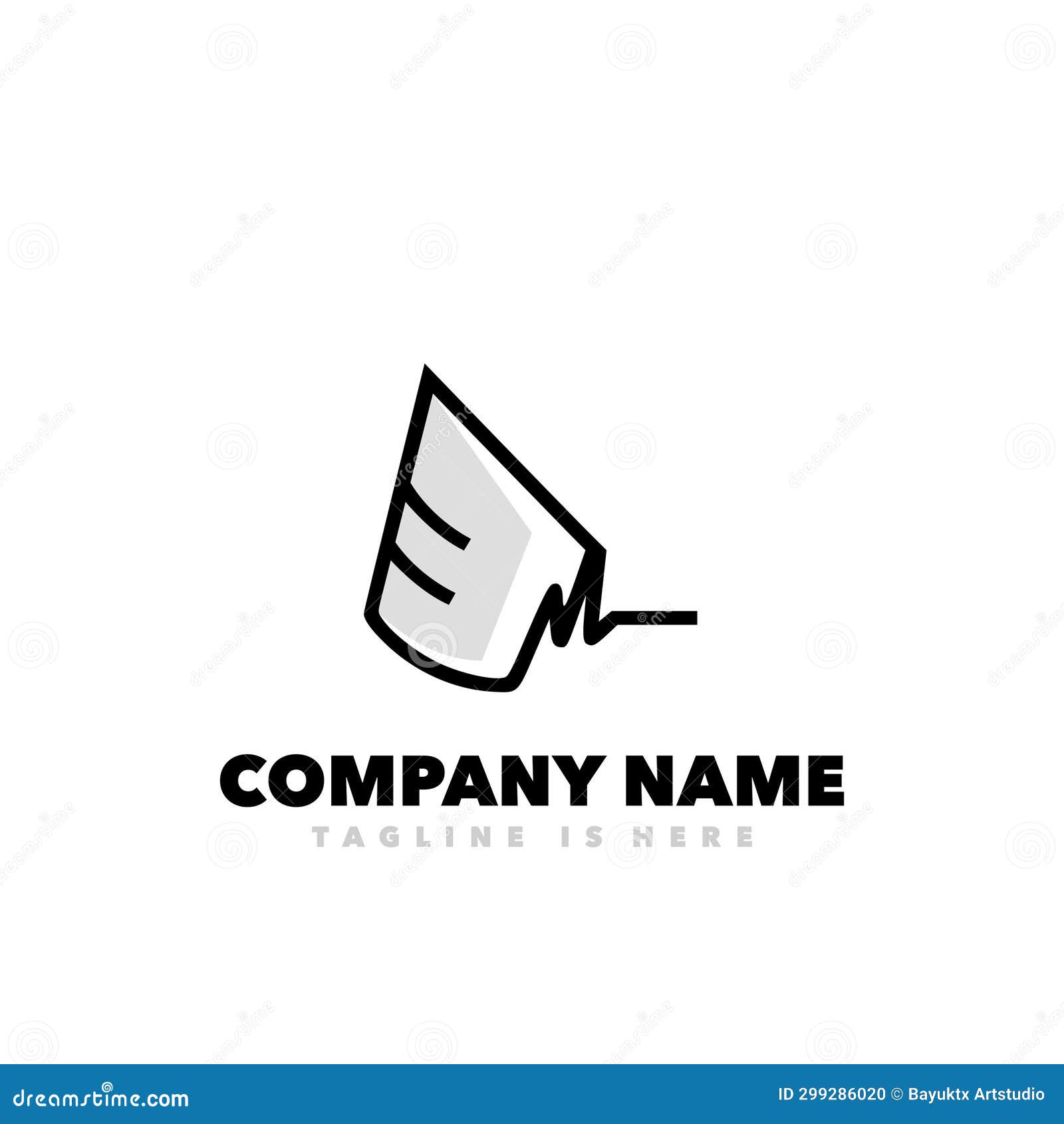 Paper medical logo design stock illustration. Illustration of sign ...