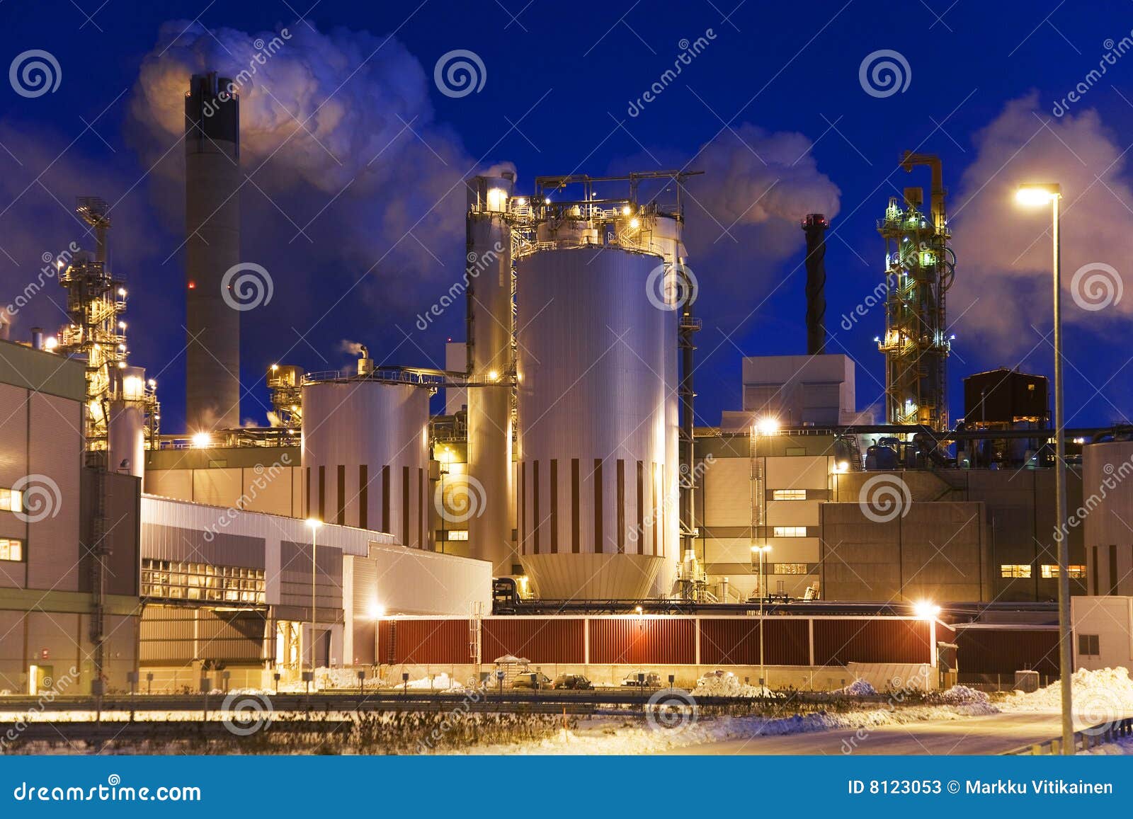 Paper Mill stock image. Image of building, factory, global - 8123053