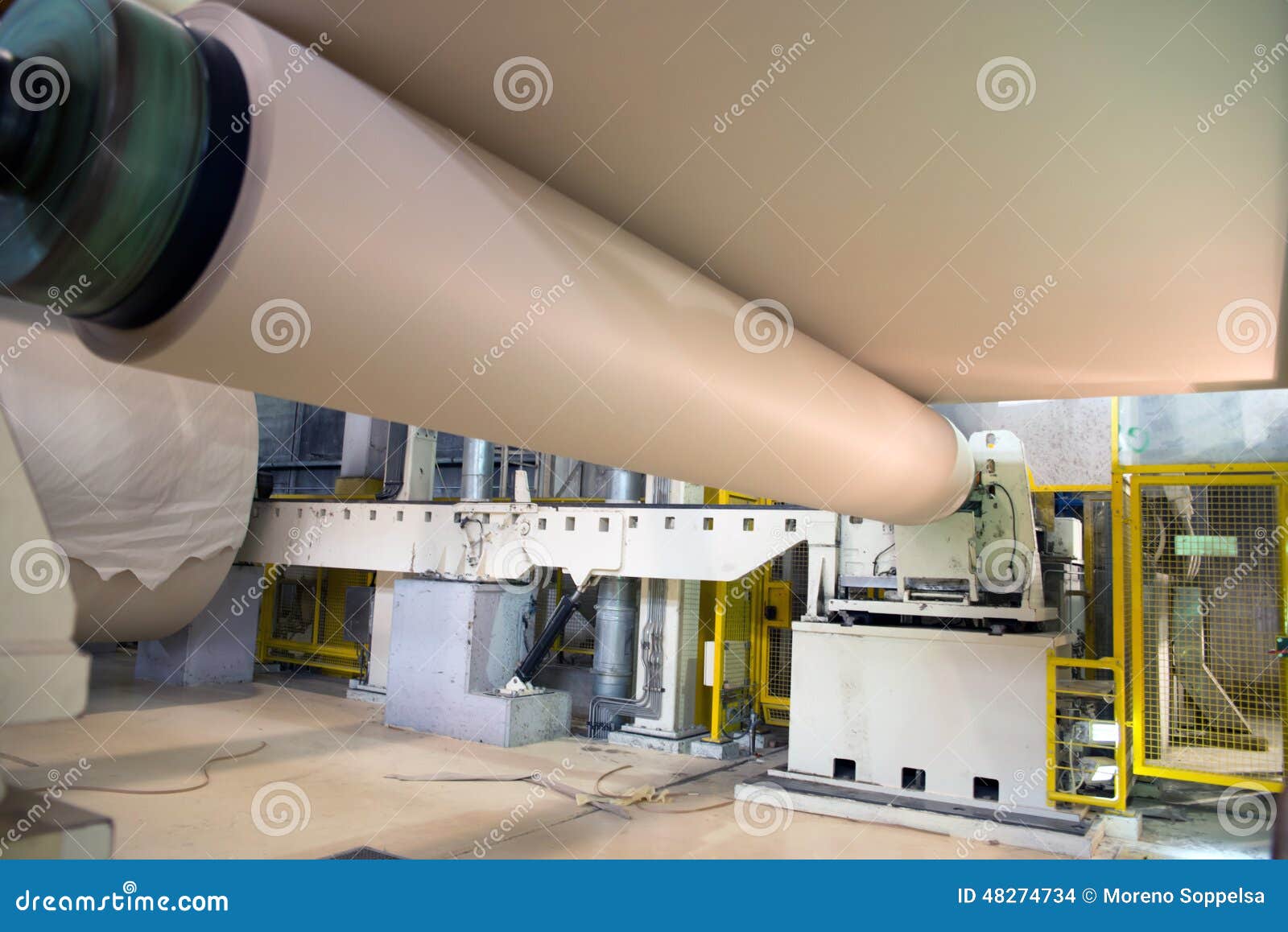 Paper Mill stock photo. Image of fabric, cardboard, industrial - 48274734