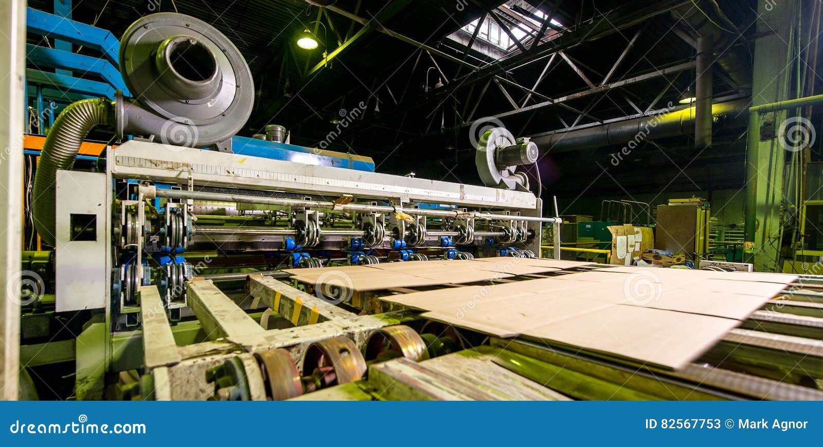 Paper mill factory stock image. Image of pipes, huge - 82567753