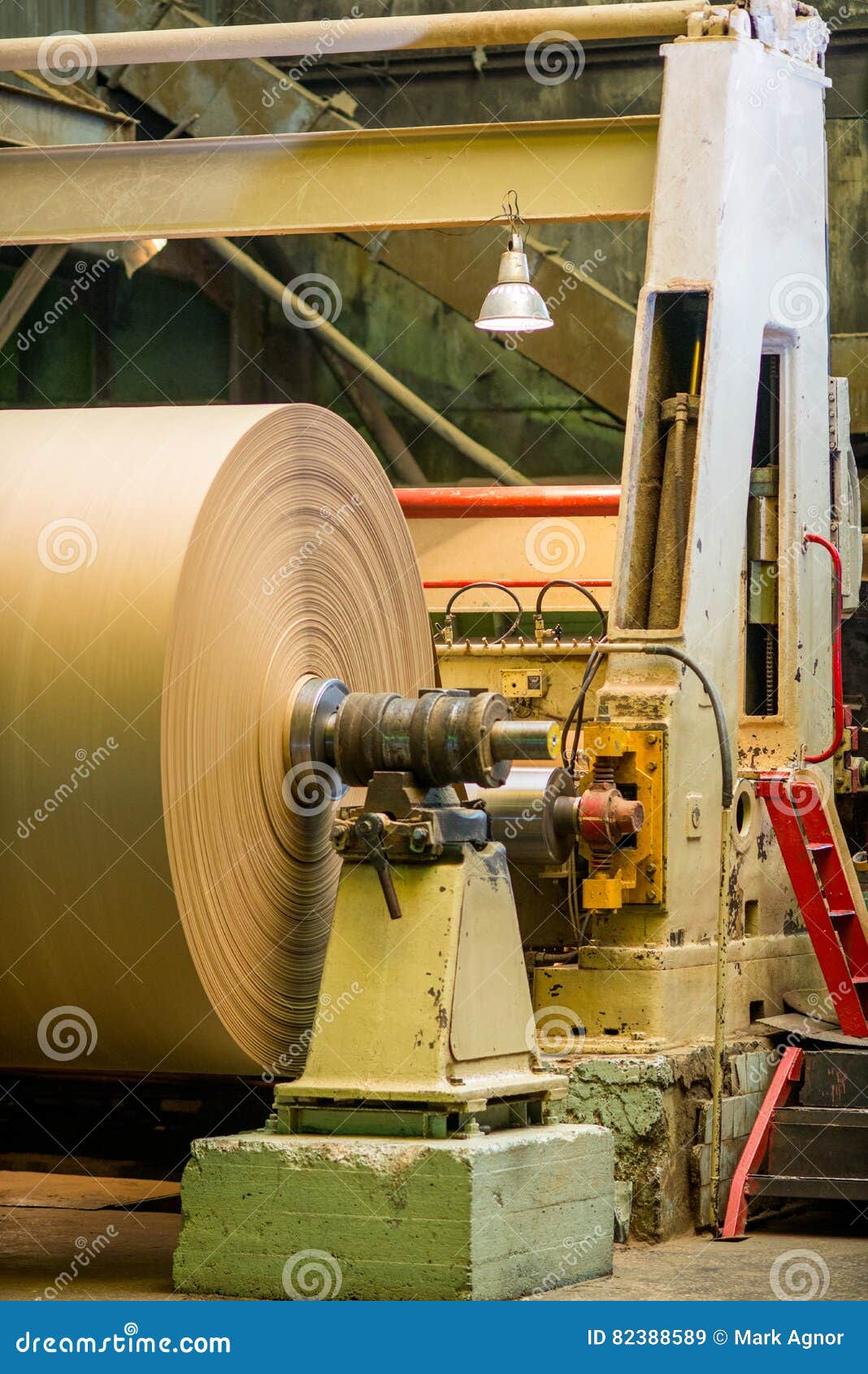 Paper mill factory stock image. Image of plant, factory - 82388589