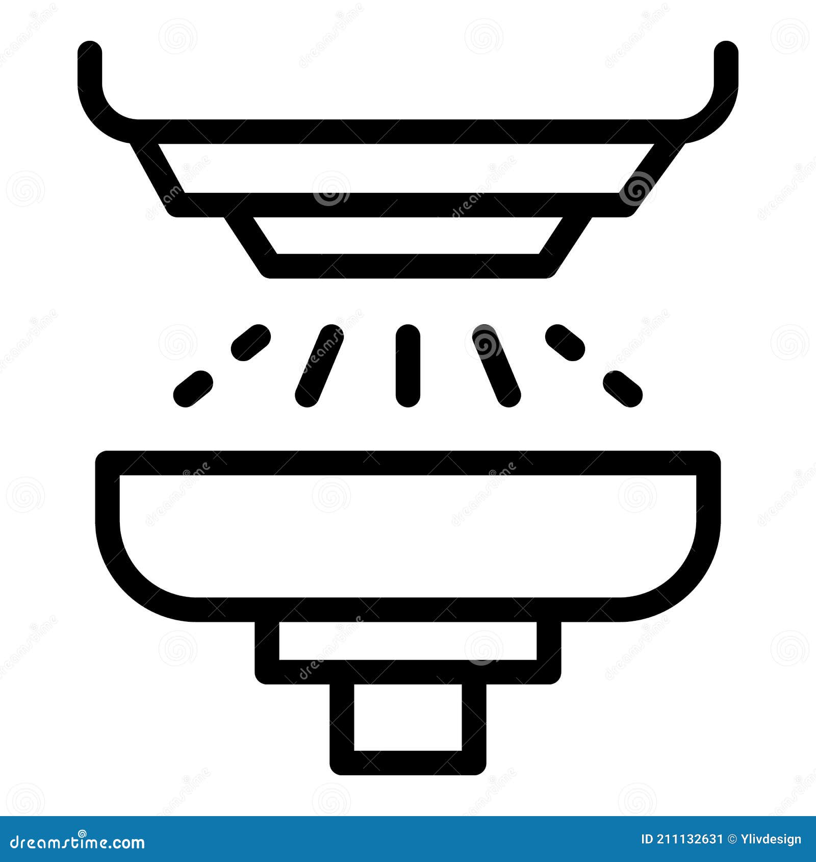 Paper Mill Icon In Different Style Vector Illustration. Two Colored And ...