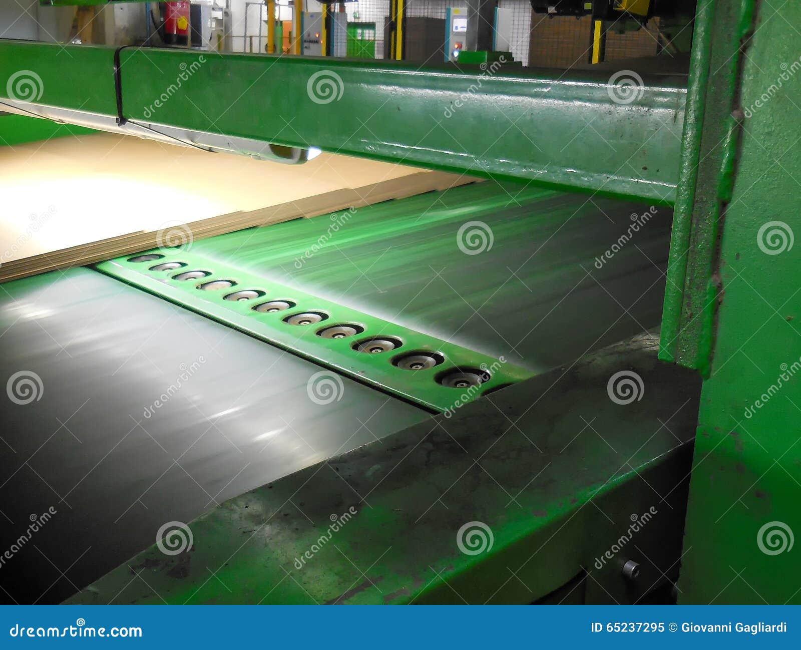 Paper Mill Plant. Industry Machinery Stock Image - Image of tree ...