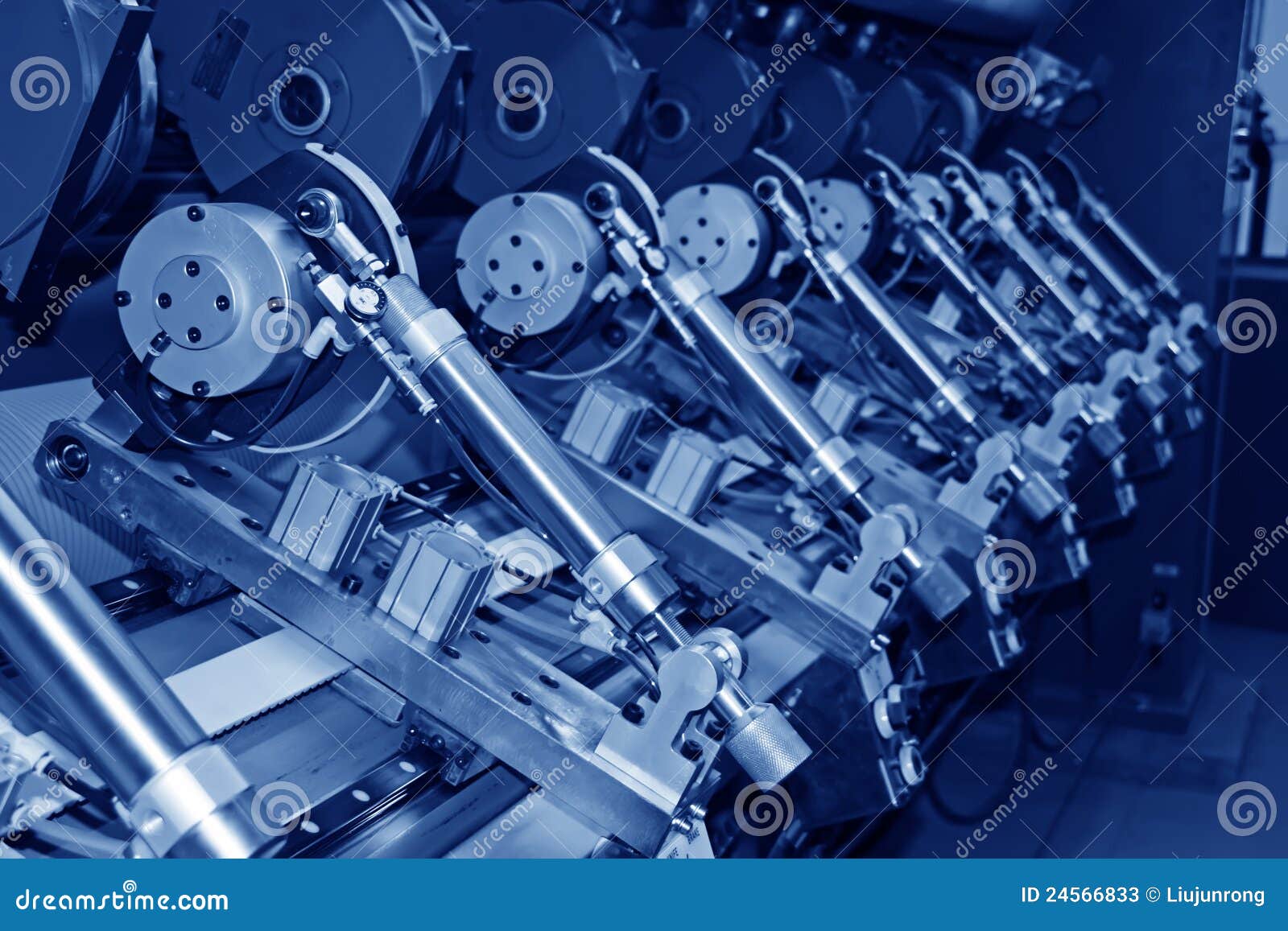 Paper Mill Precision Machinery Equipment Stock Image - Image of ...