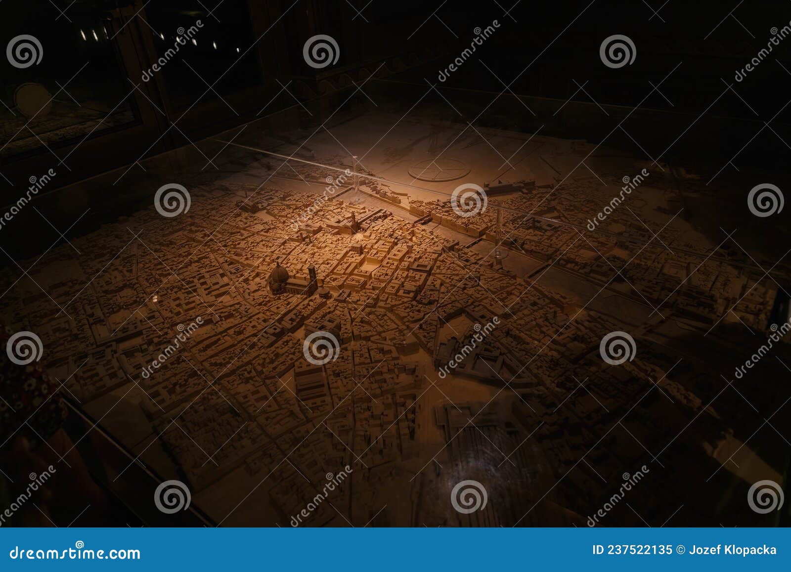 Paper Model Town. Florencia Town. Editorial Image - Image of ...