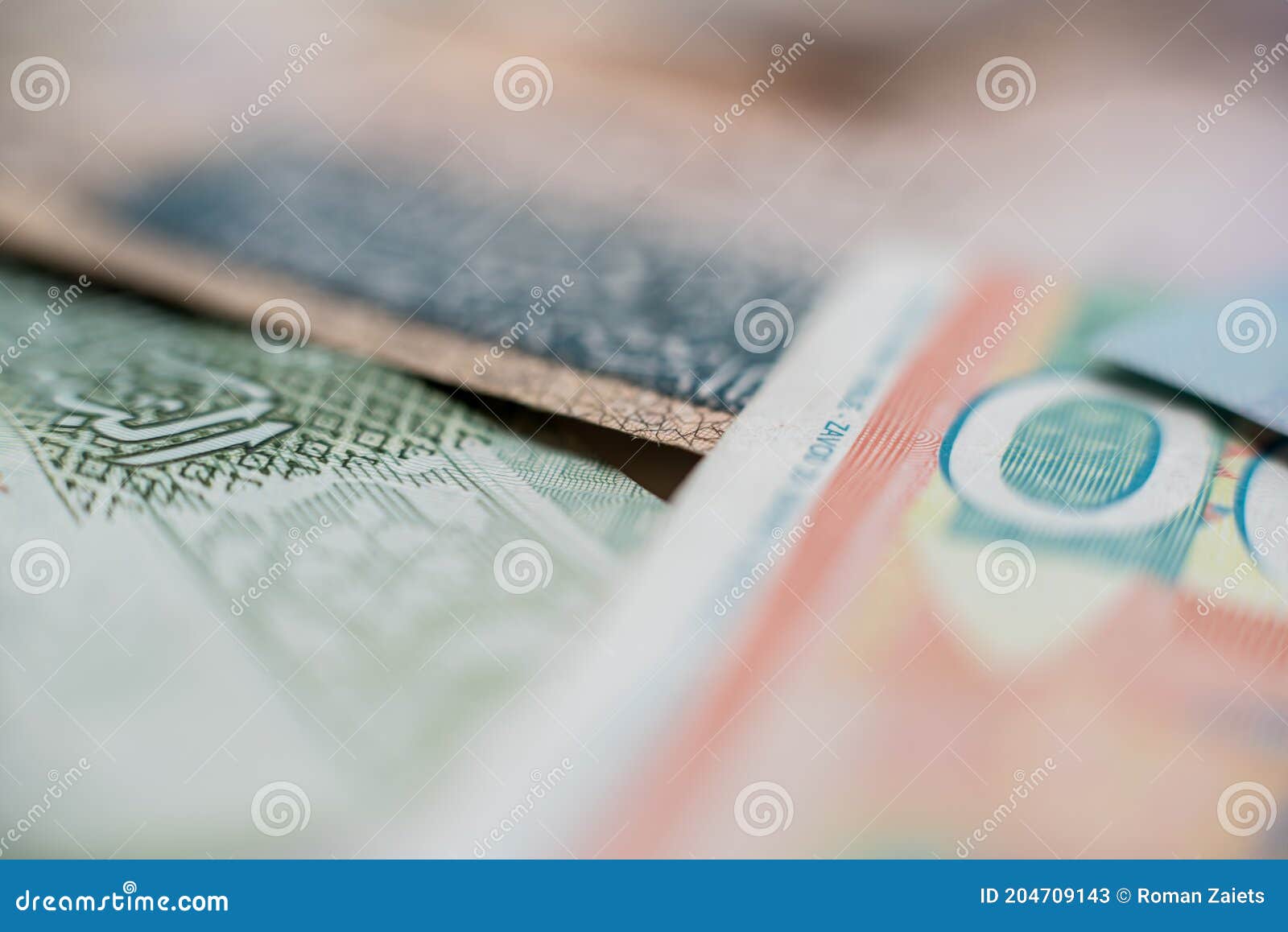 Paper Money Background of the Different Countries Stock Image - Image ...