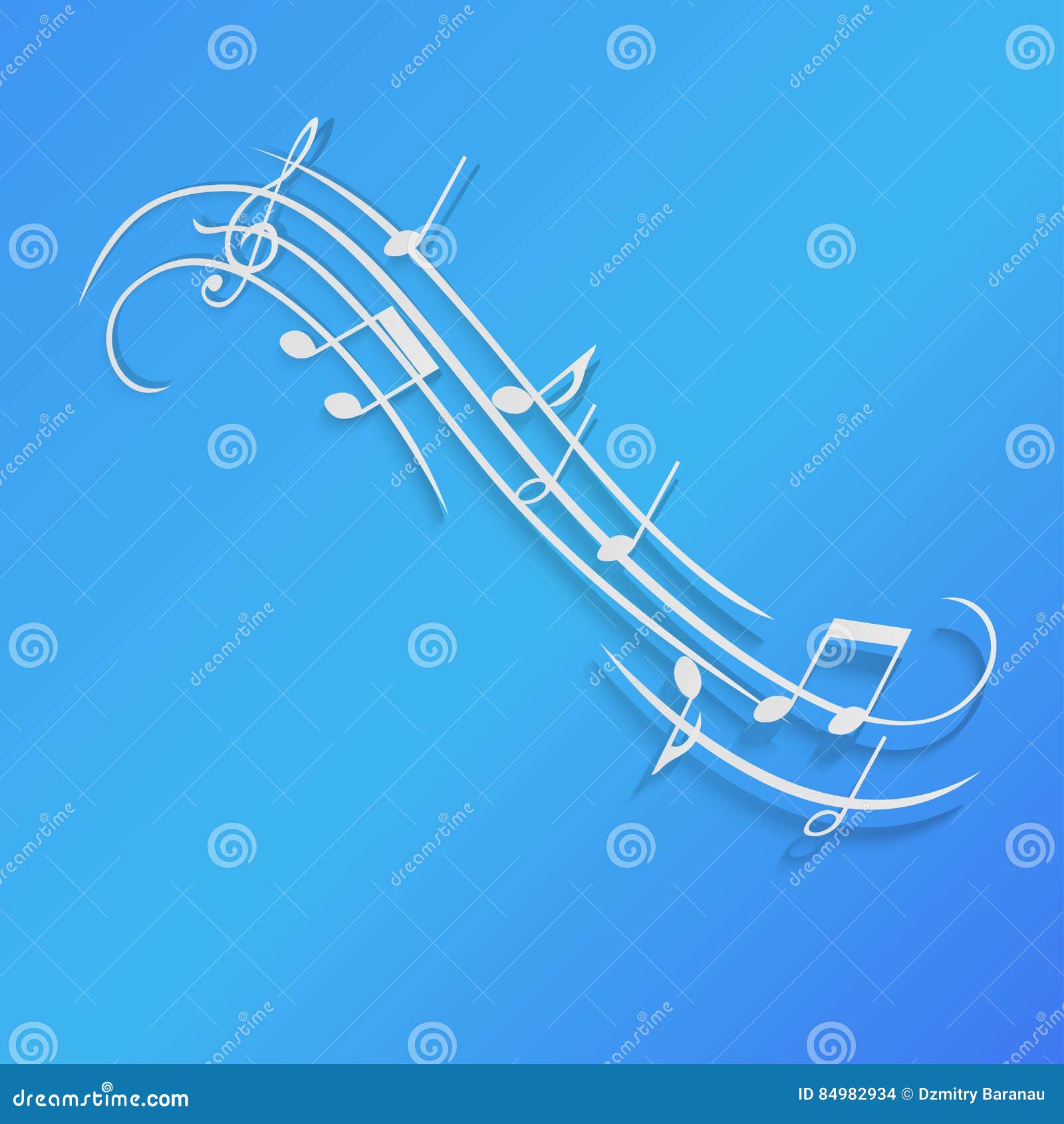 Paper With Music Note Filled Outline Icon Cartoon Vector ...