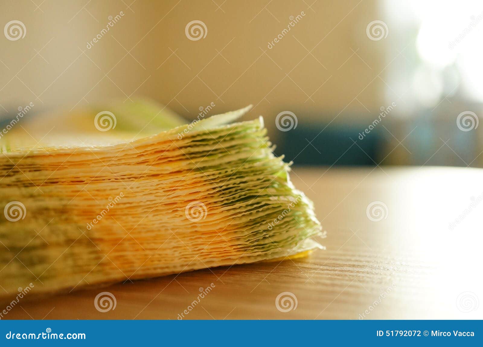 Paper napkins stock photo. Image of clean, table, stack - 51792072