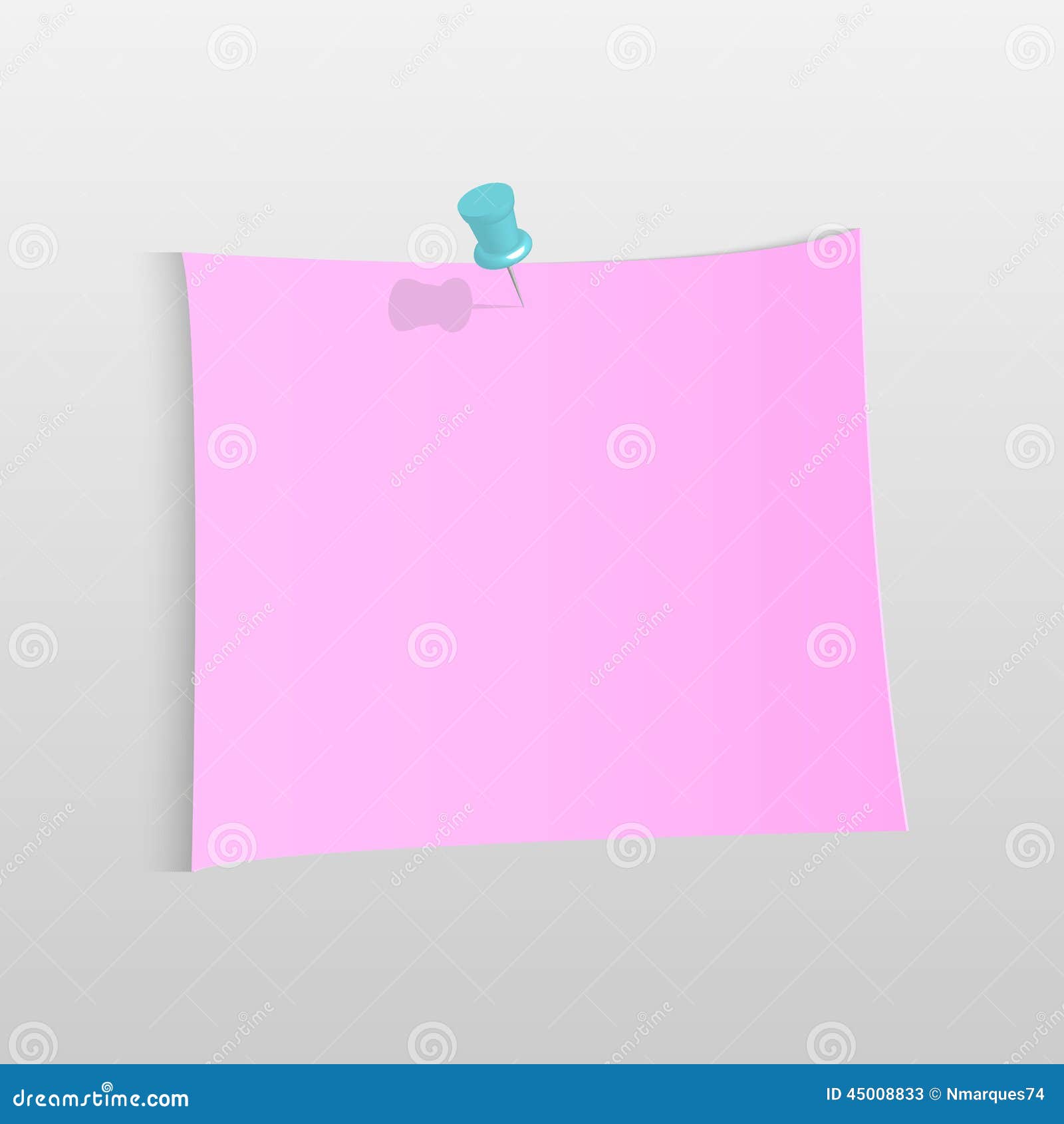 Paper Note Illustration stock vector. Illustration of business - 45008833