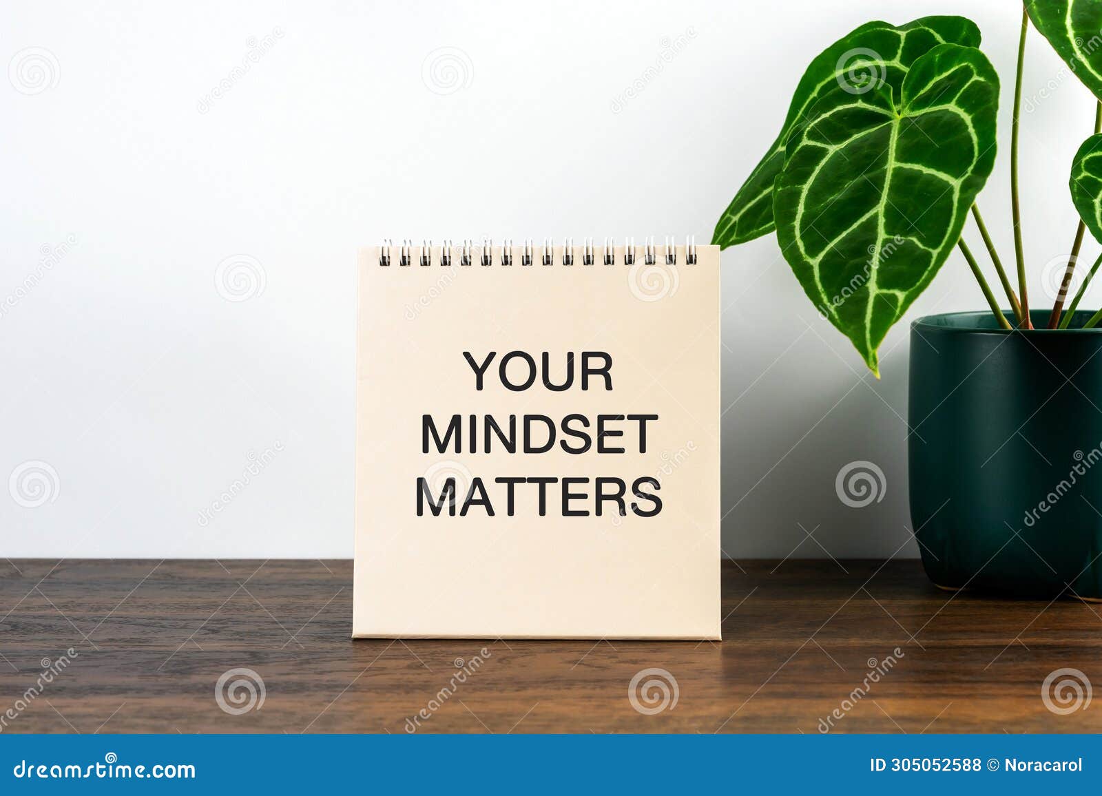 Paper Note with Inspirational Quotes Your Mindset Matters Stock Photo ...