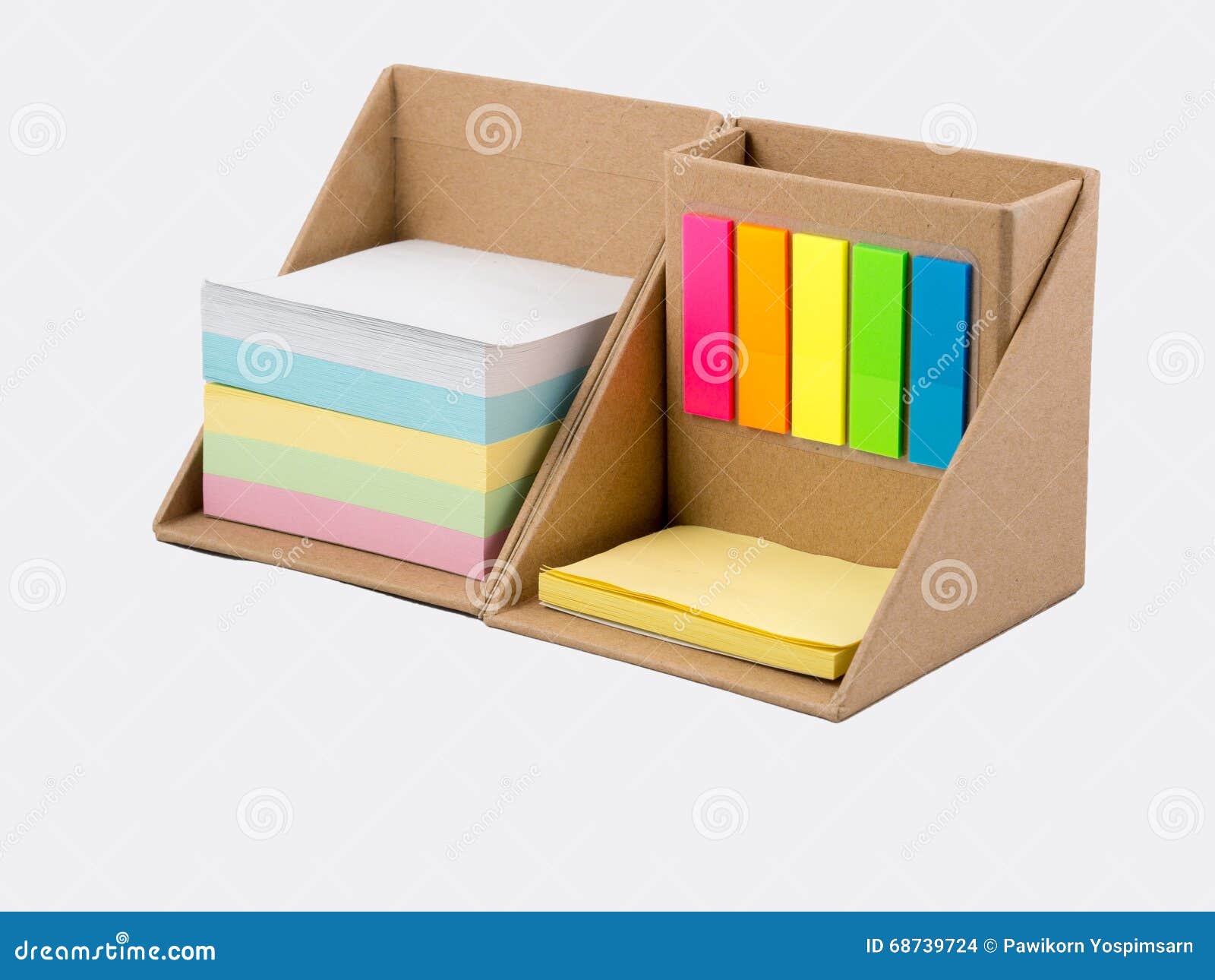 Paper note paper set stock photo. Image of blue, student - 68739724