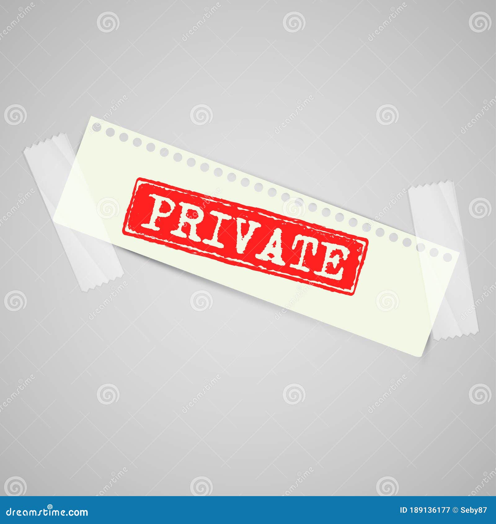 Paper Note with Warning Sign, Vector Stock Vector - Illustration of ...