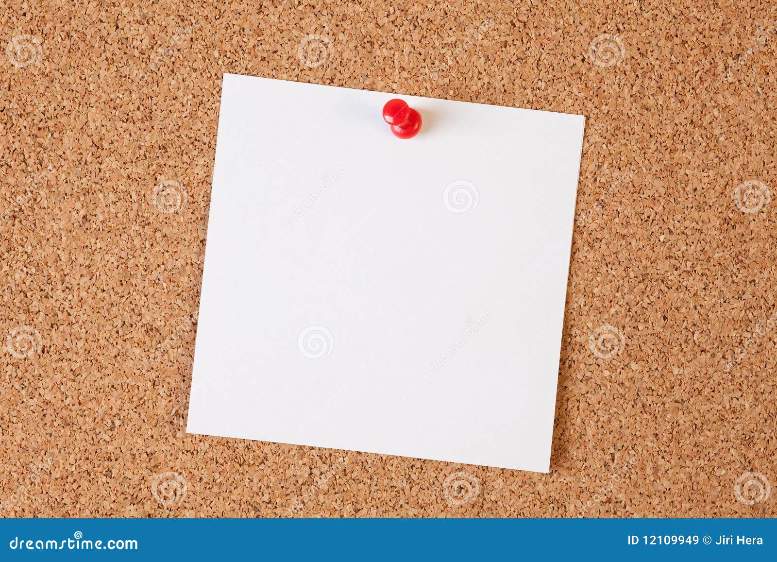 Paper notes on cork board stock image. Image of list - 12109949