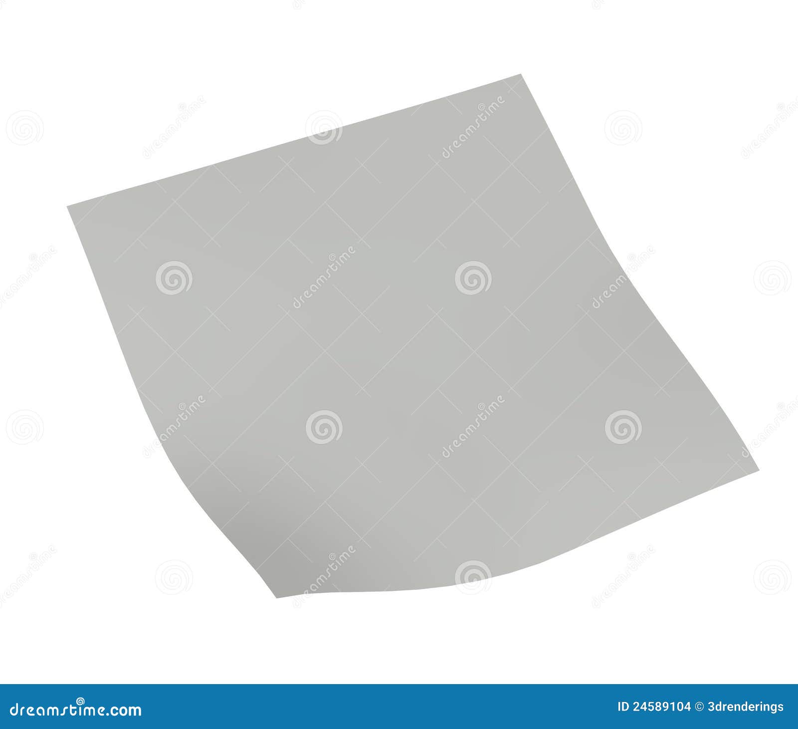 Paper for notes (grey) stock illustration. Illustration of blank - 24589104