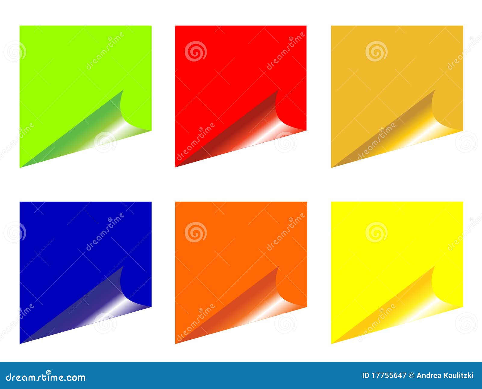 Paper notice stock vector. Illustration of sticker, post - 17755647