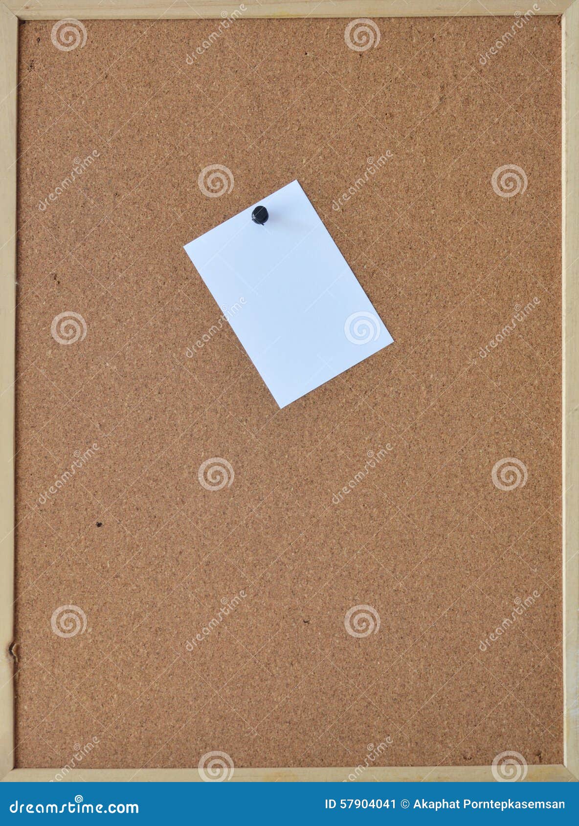 Paper on noticeboard stock image. Image of material, memo - 57904041