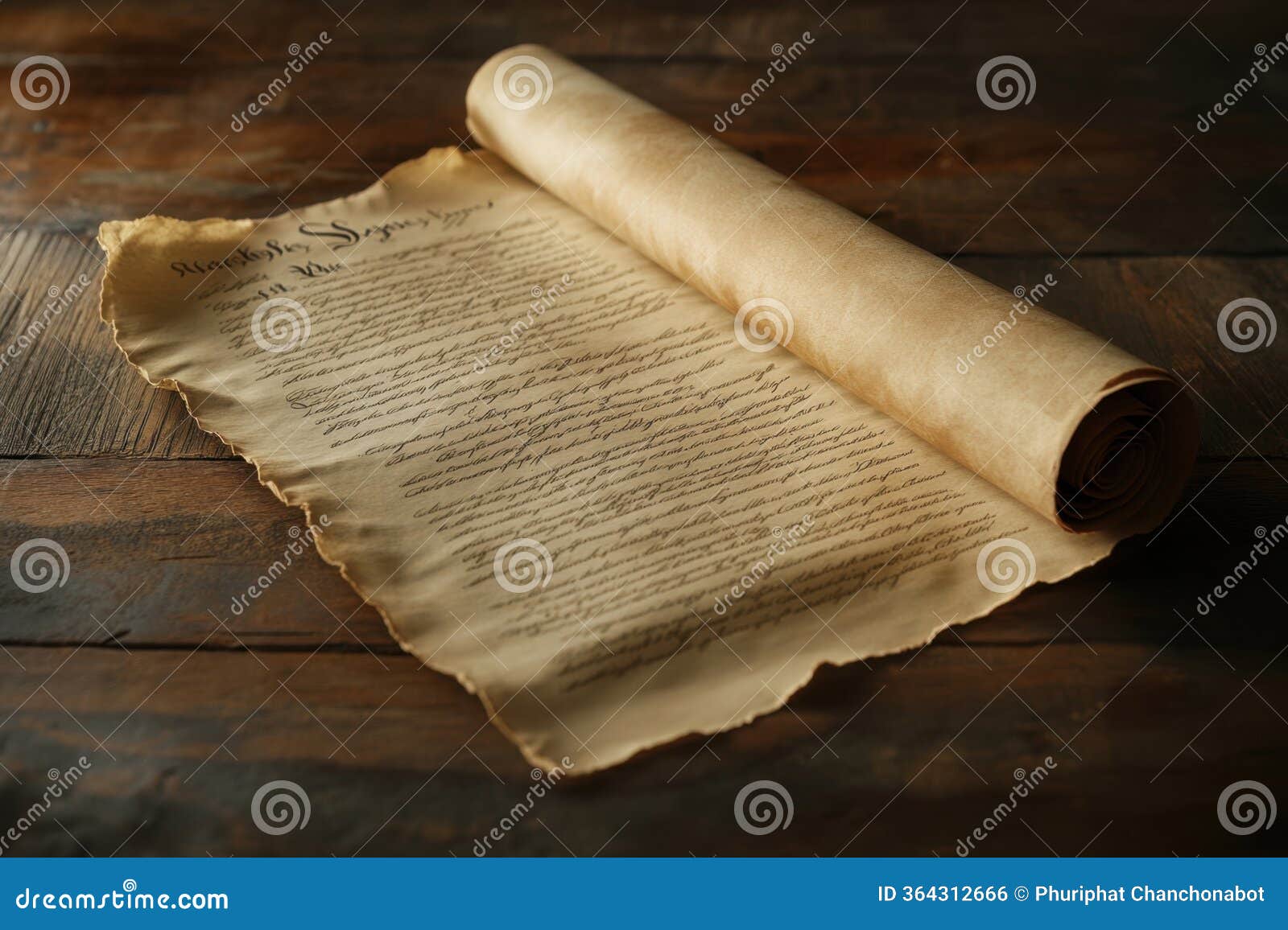 Scroll Declaration Roman Greek Retro Vintage Businessman Cartoon ...
